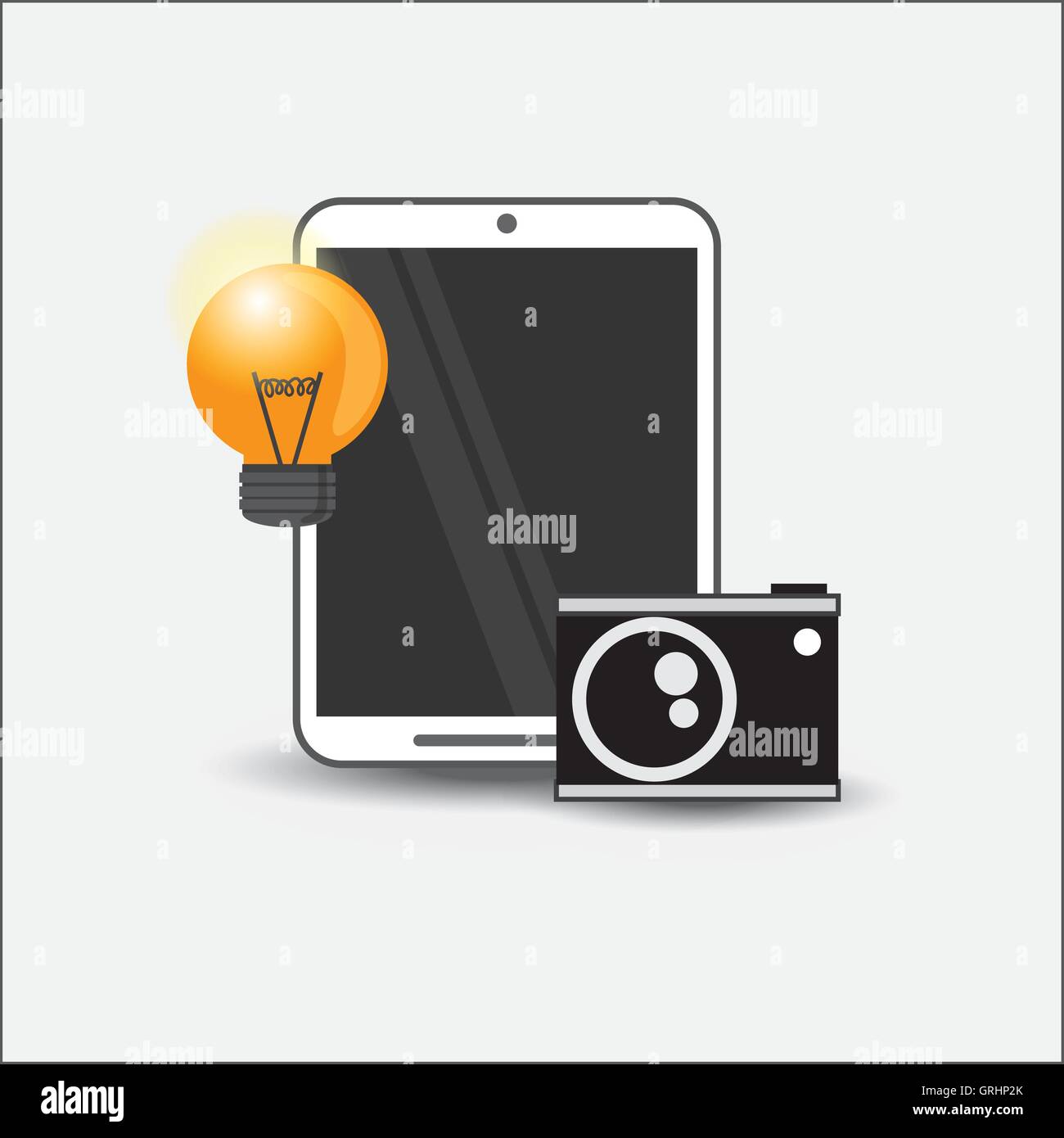 cellphone and telecommunication icons Stock Vector Image & Art - Alamy