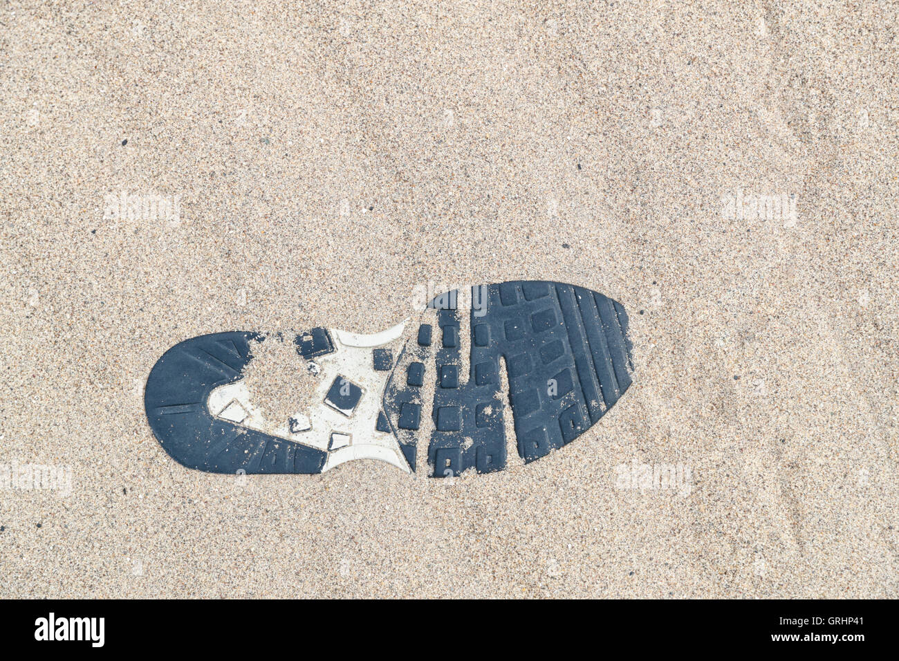 Trainer footprint hi-res stock photography and images - Alamy