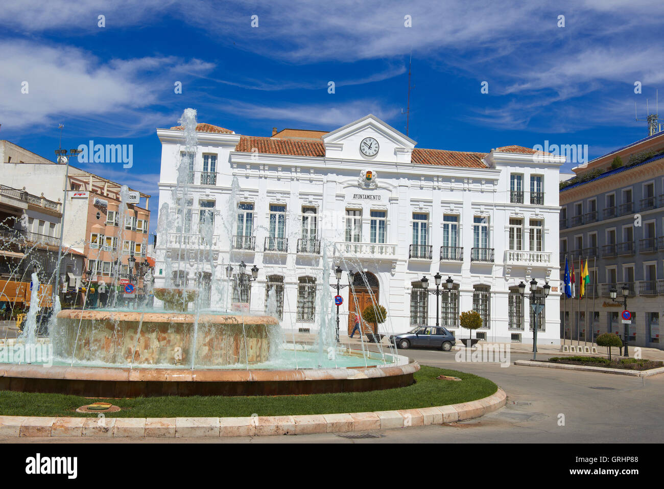 Tomelloso, Town Hall, Spain Aquare, Route of Don Quixote, Ciudad Real ...