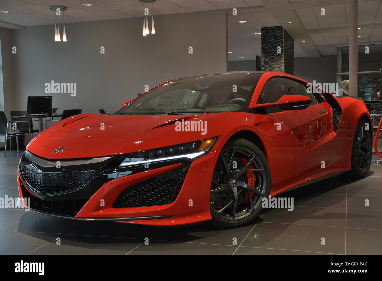 Brand New Acura NSX Red number 59 in the world High Quality Photos ...