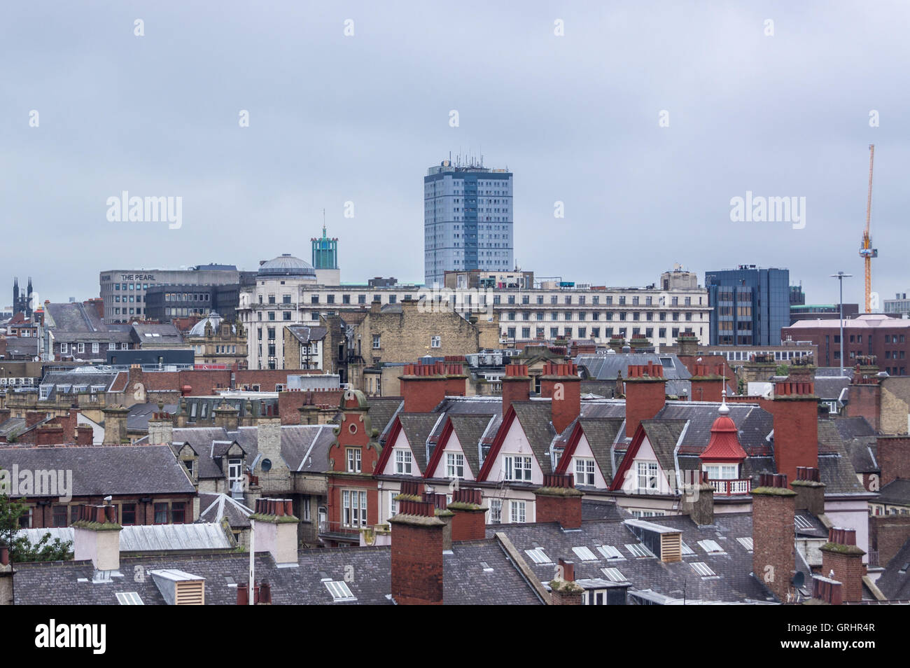 Skyline including Art Deco Carliol House 1924-8 by Robert Burns Dick ...