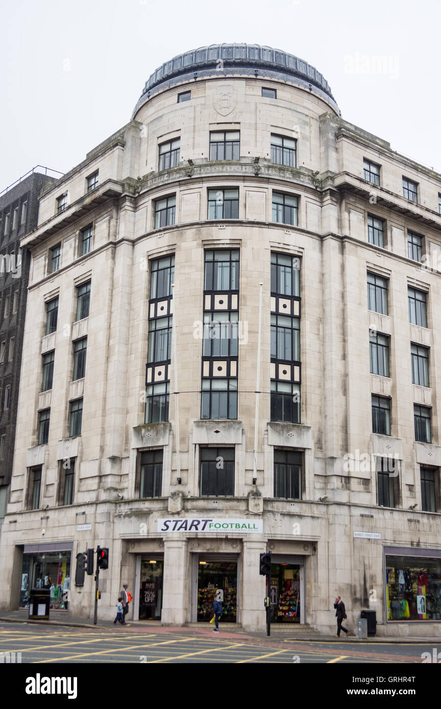 Art Deco Carliol House 1924-8 by Robert Burns Dick former HQ of North ...