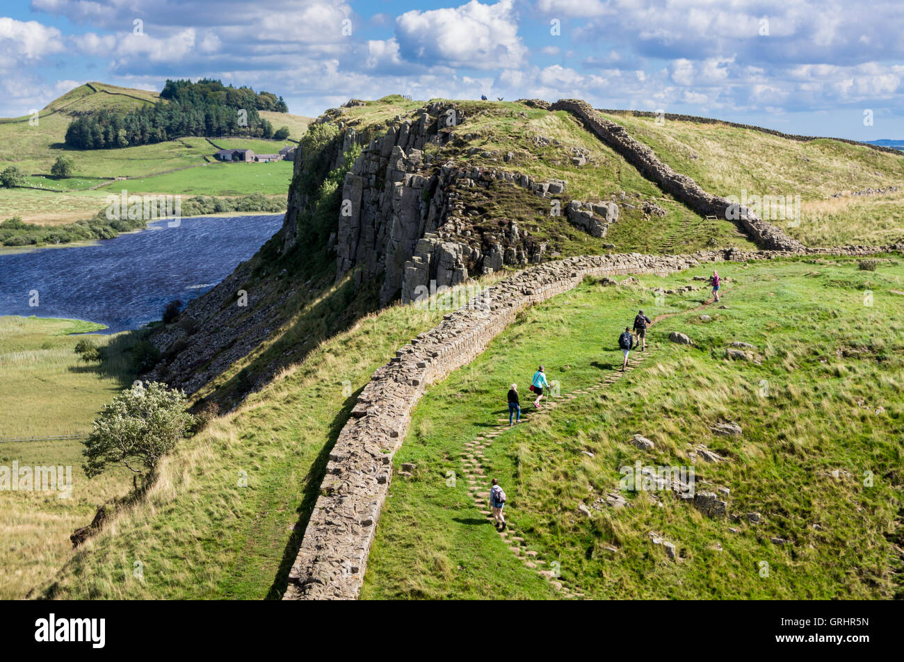 Steel rigg hadrian's wall hi-res stock photography and images - Alamy