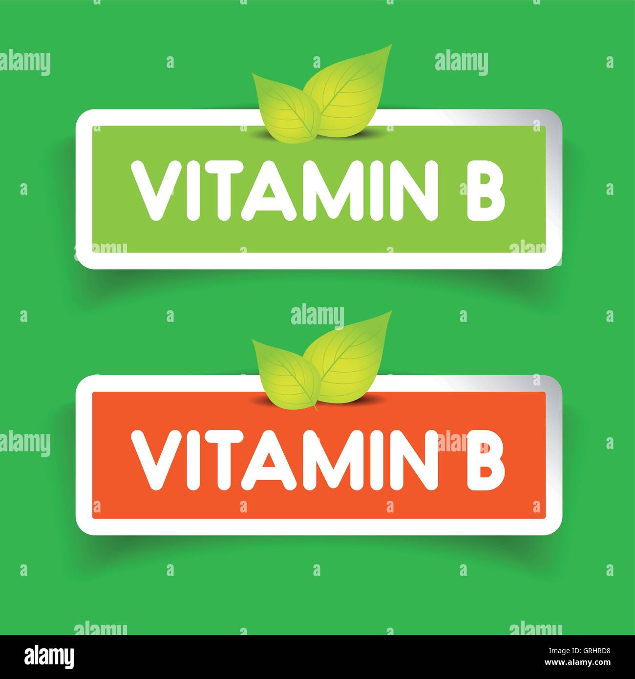 Vitamin b icons hi-res stock photography and images - Alamy