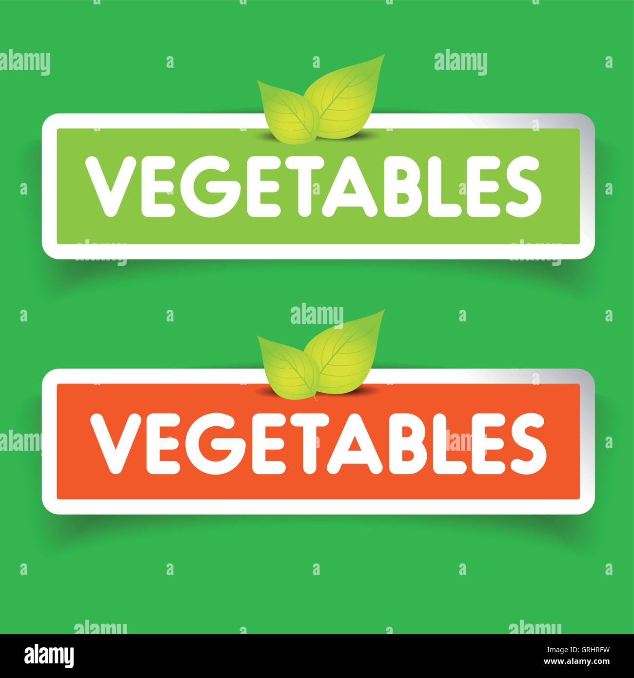Vegetables label vector set Stock Vector Image & Art - Alamy