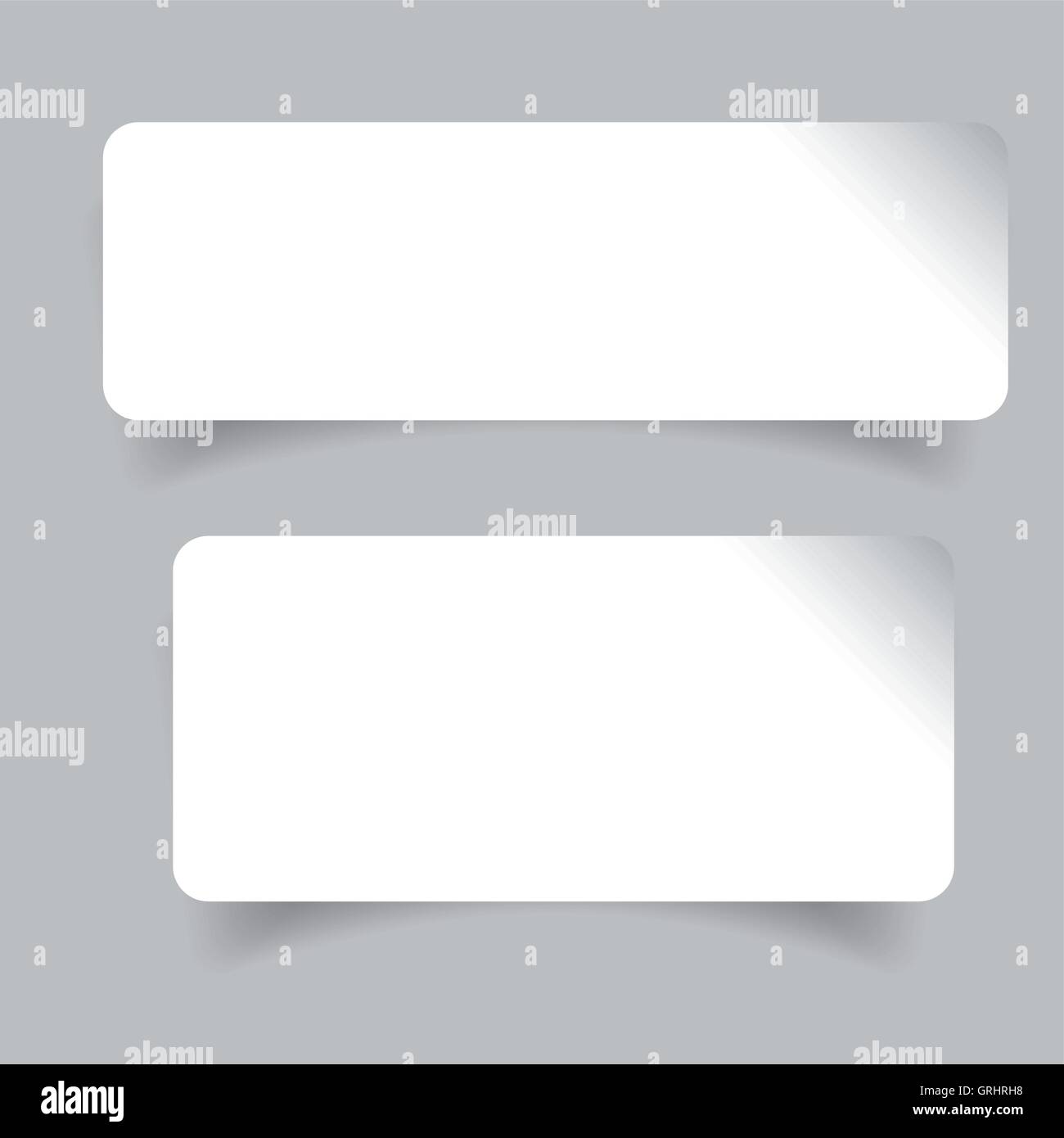 Empty label stickers set Stock Vector Image & Art - Alamy