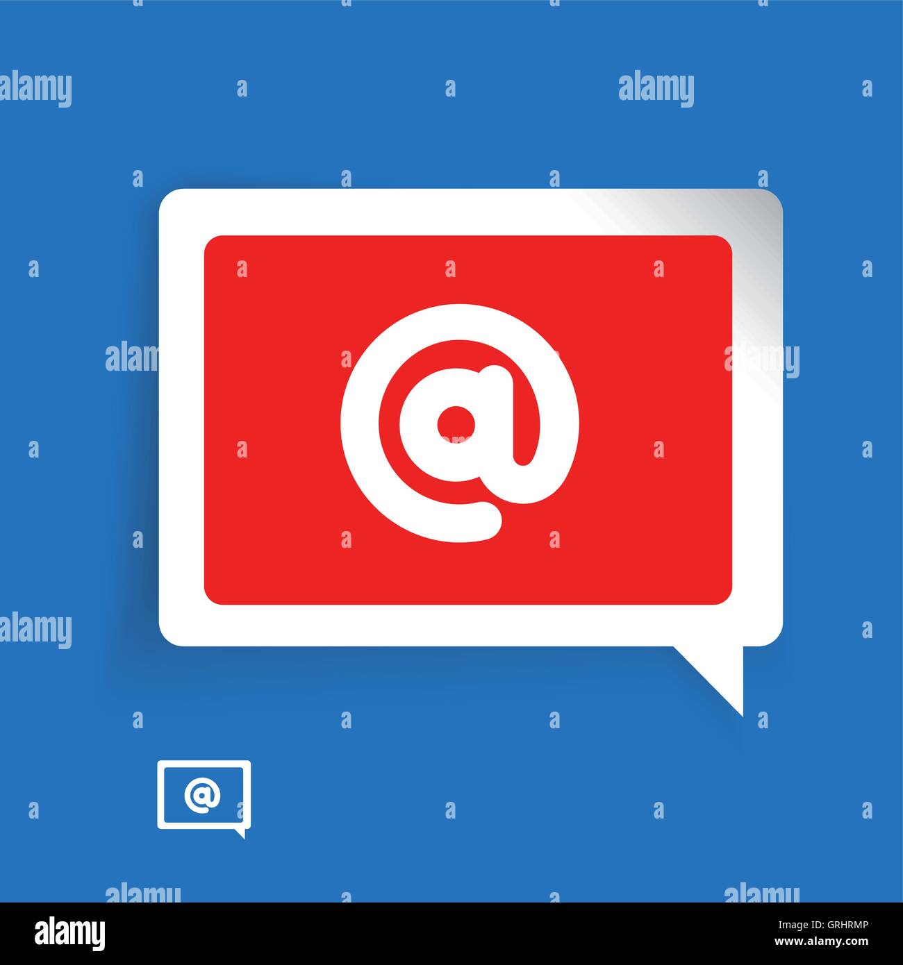 Email icon vector Stock Vector Image & Art - Alamy