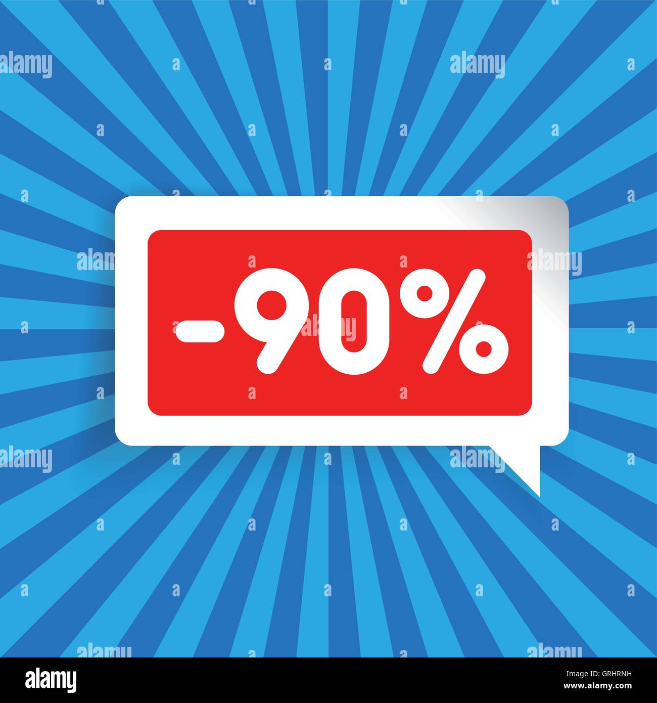 Red sale 90 percent star hi-res stock photography and images - Alamy