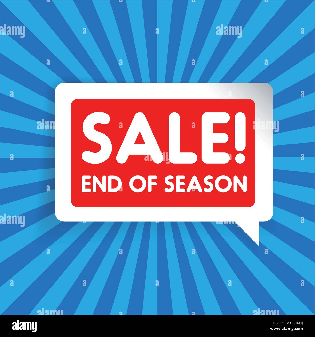 Sale - End of season label vector Stock Vector Image & Art - Alamy