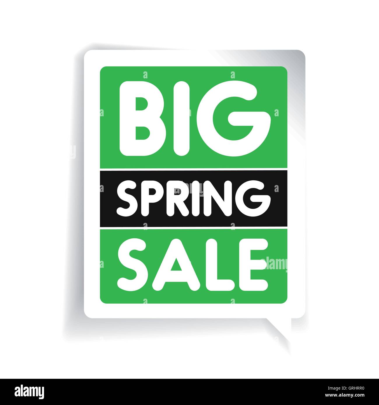 Big spring sale vector Stock Vector Image & Art - Alamy