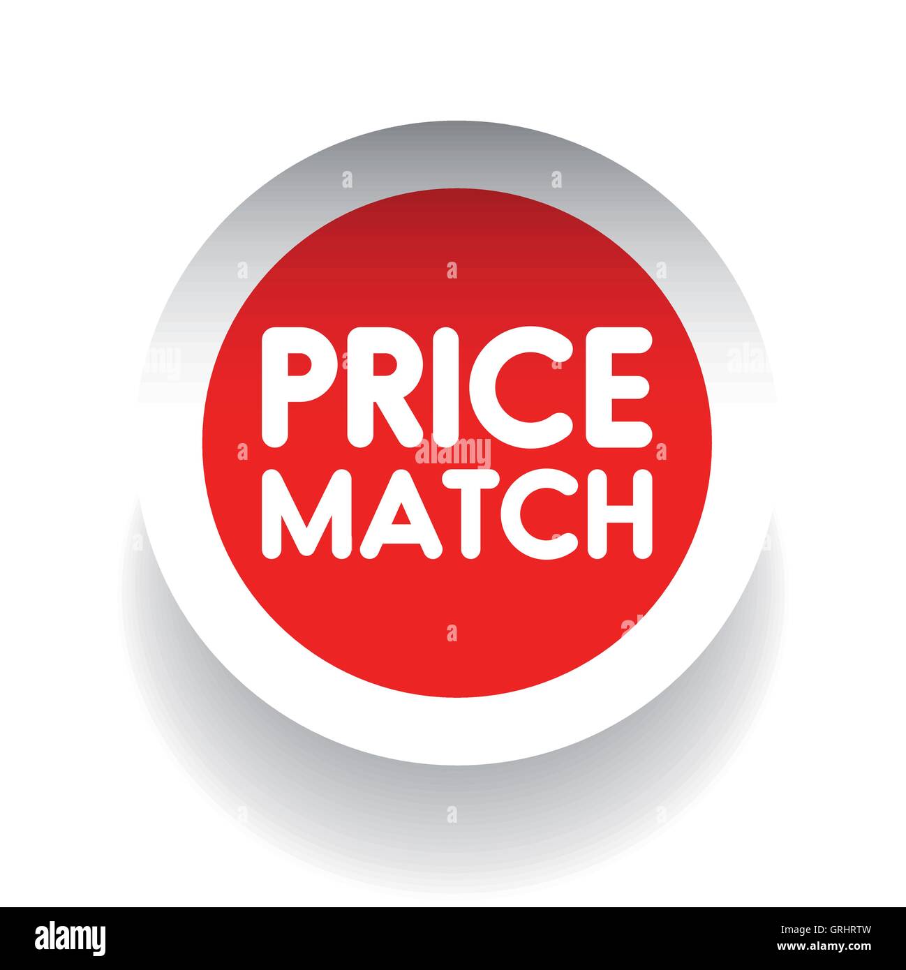Price match label vector Stock Vector Image & Art - Alamy