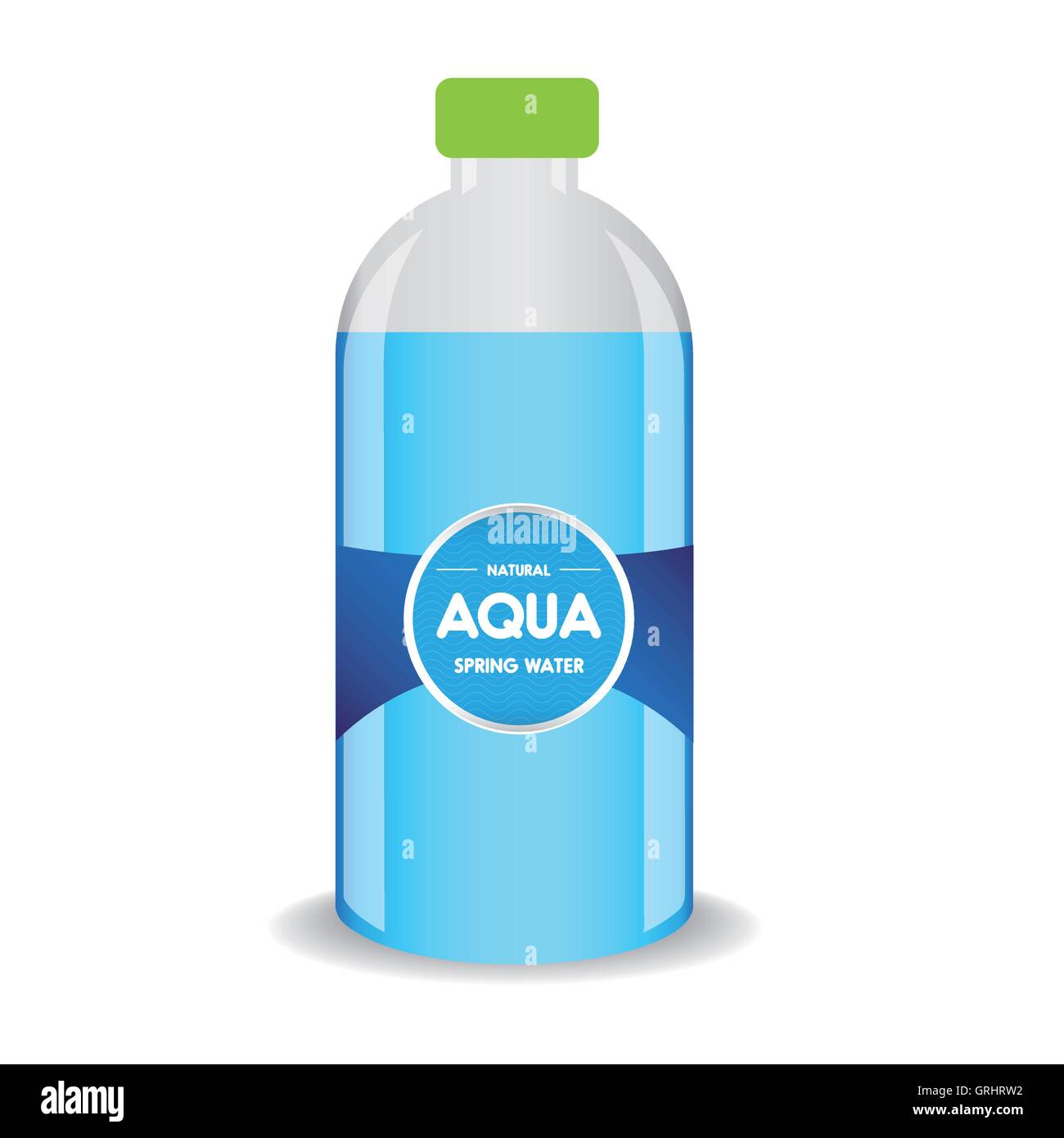 Aqua Water Wave Label Or Sticker Stock Vector Image And Art Alamy