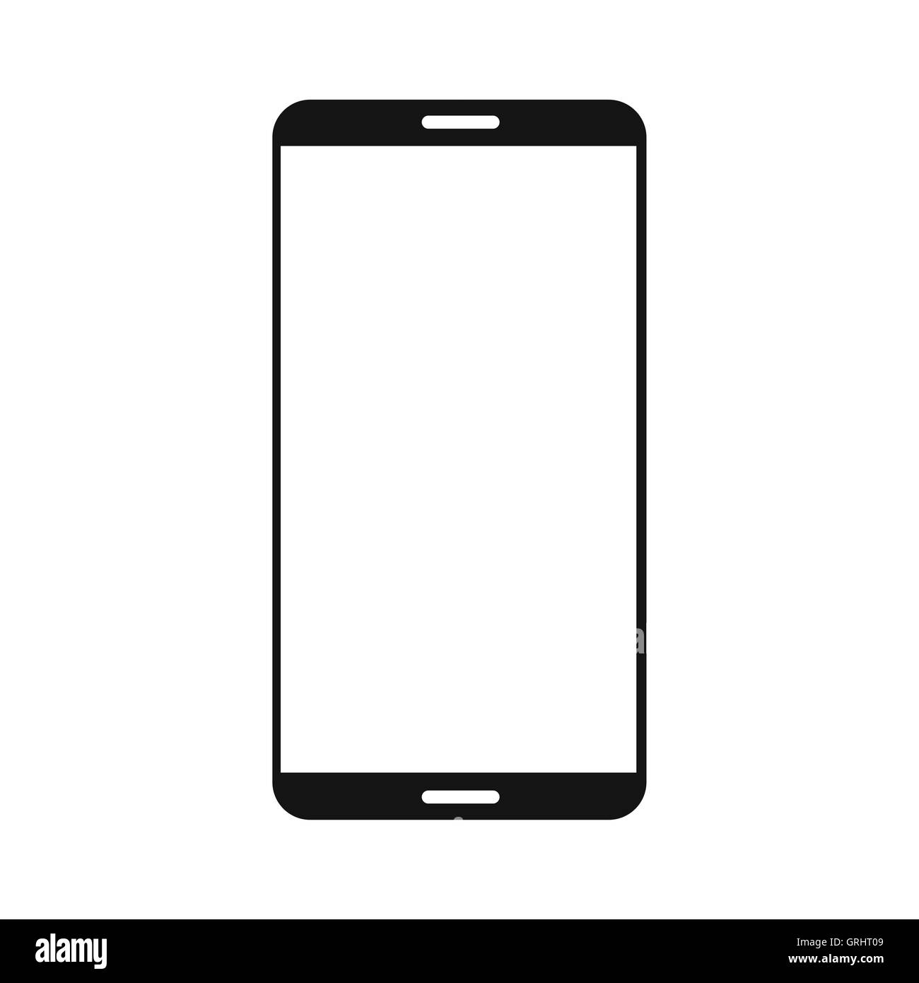 Smartphone icon vector mockup Stock Vector Image & Art - Alamy