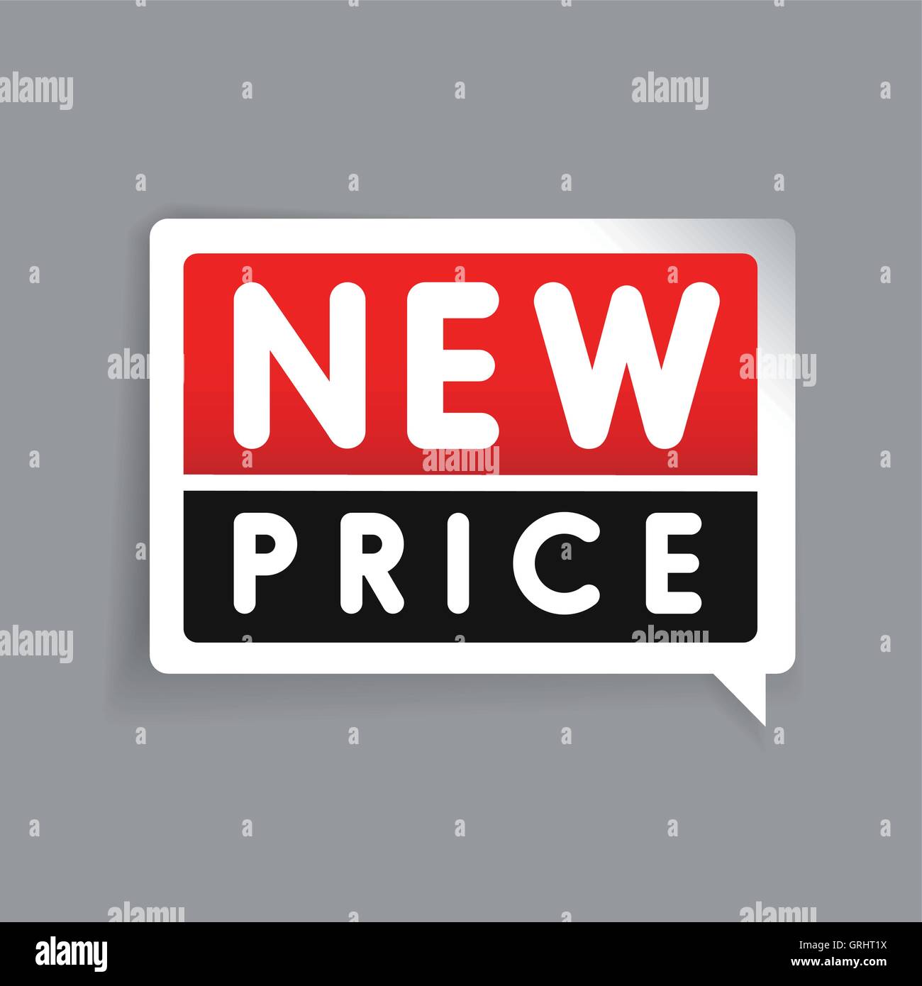 The new price is right Stock Vector Images - Alamy