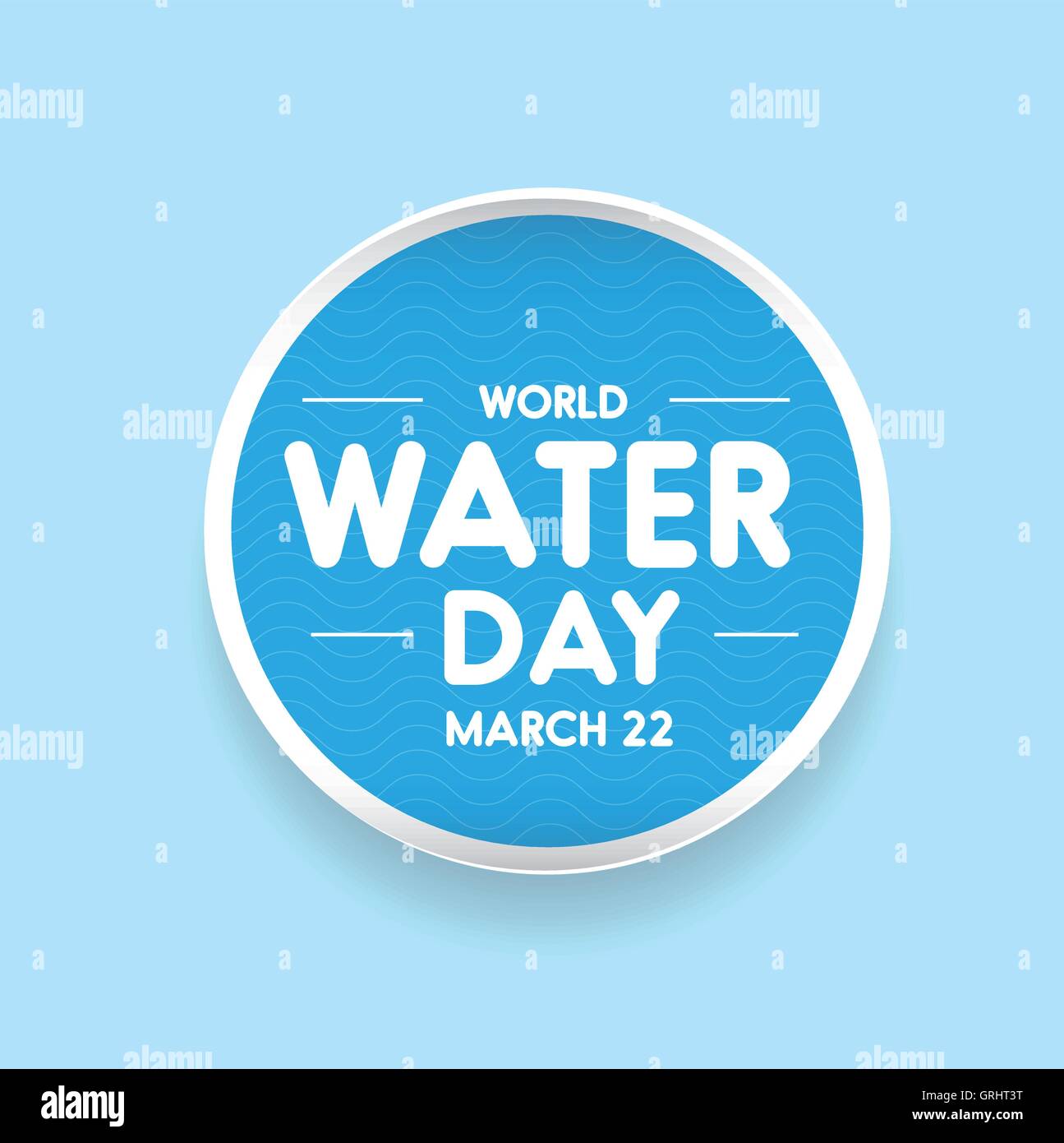 World water day vector Stock Vector Image & Art - Alamy