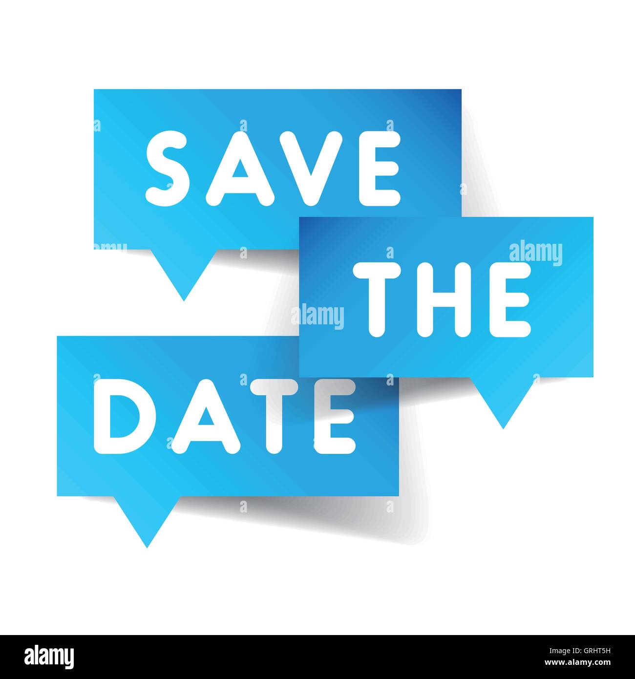 Save the date speech bubble vector Stock Vector Image & Art - Alamy