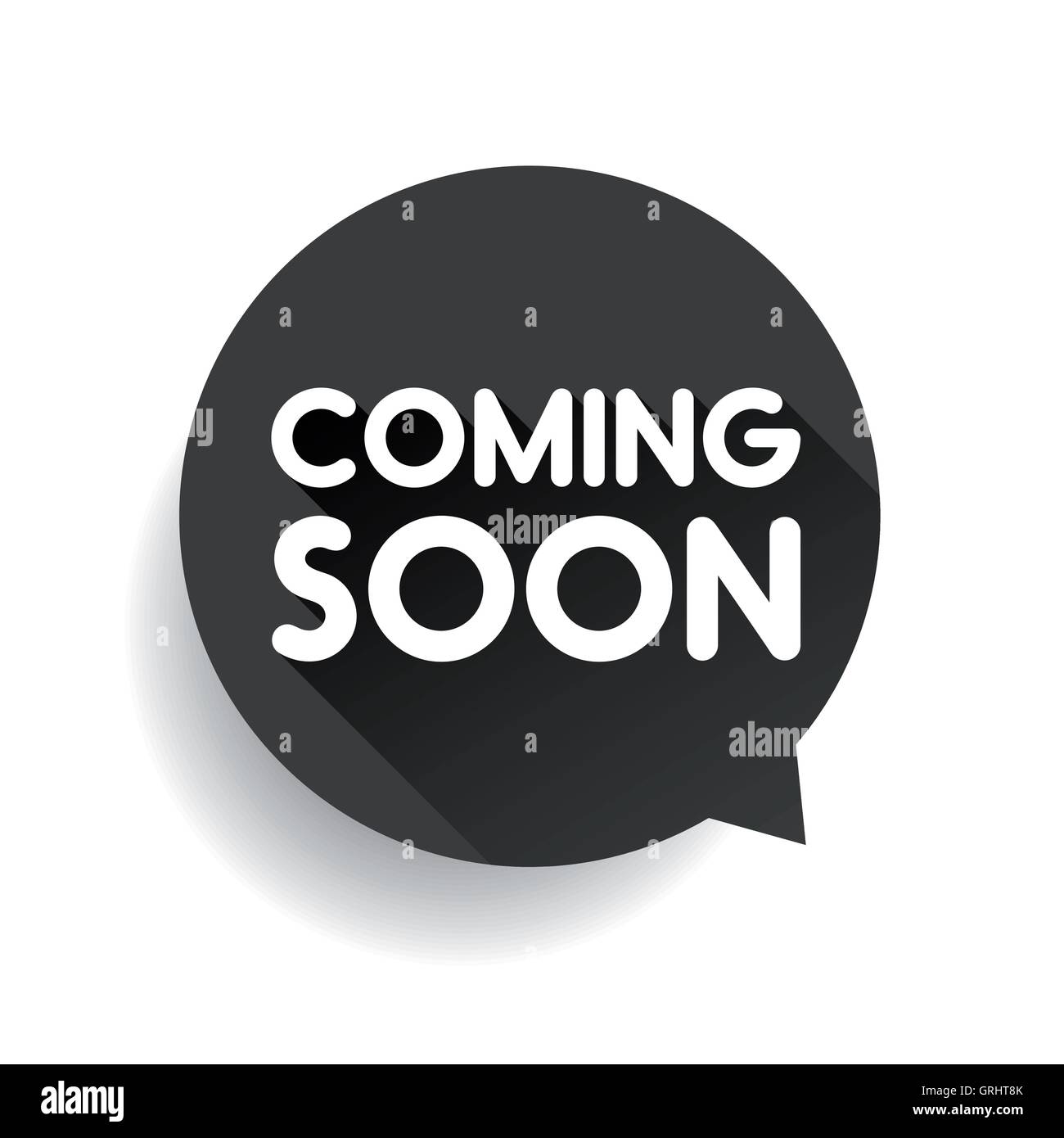 Coming soon 3d text Stock Vector Images - Alamy
