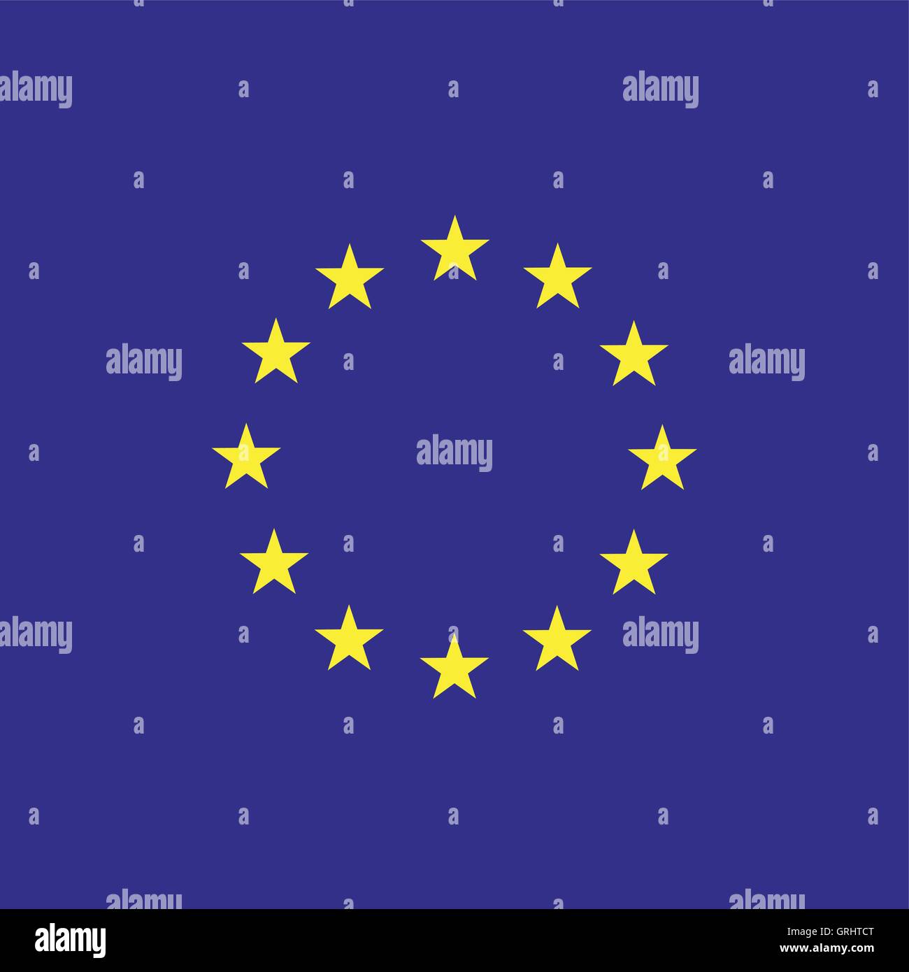 Europe flag (EU) vector Stock Vector Image & Art - Alamy