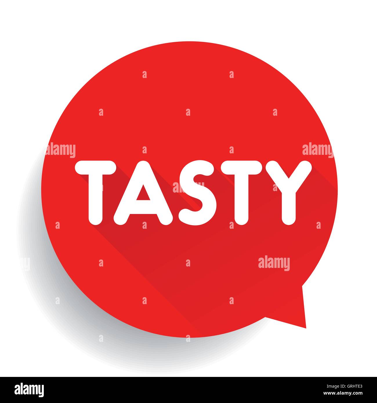 Tasty label vetor Stock Vector Image & Art - Alamy
