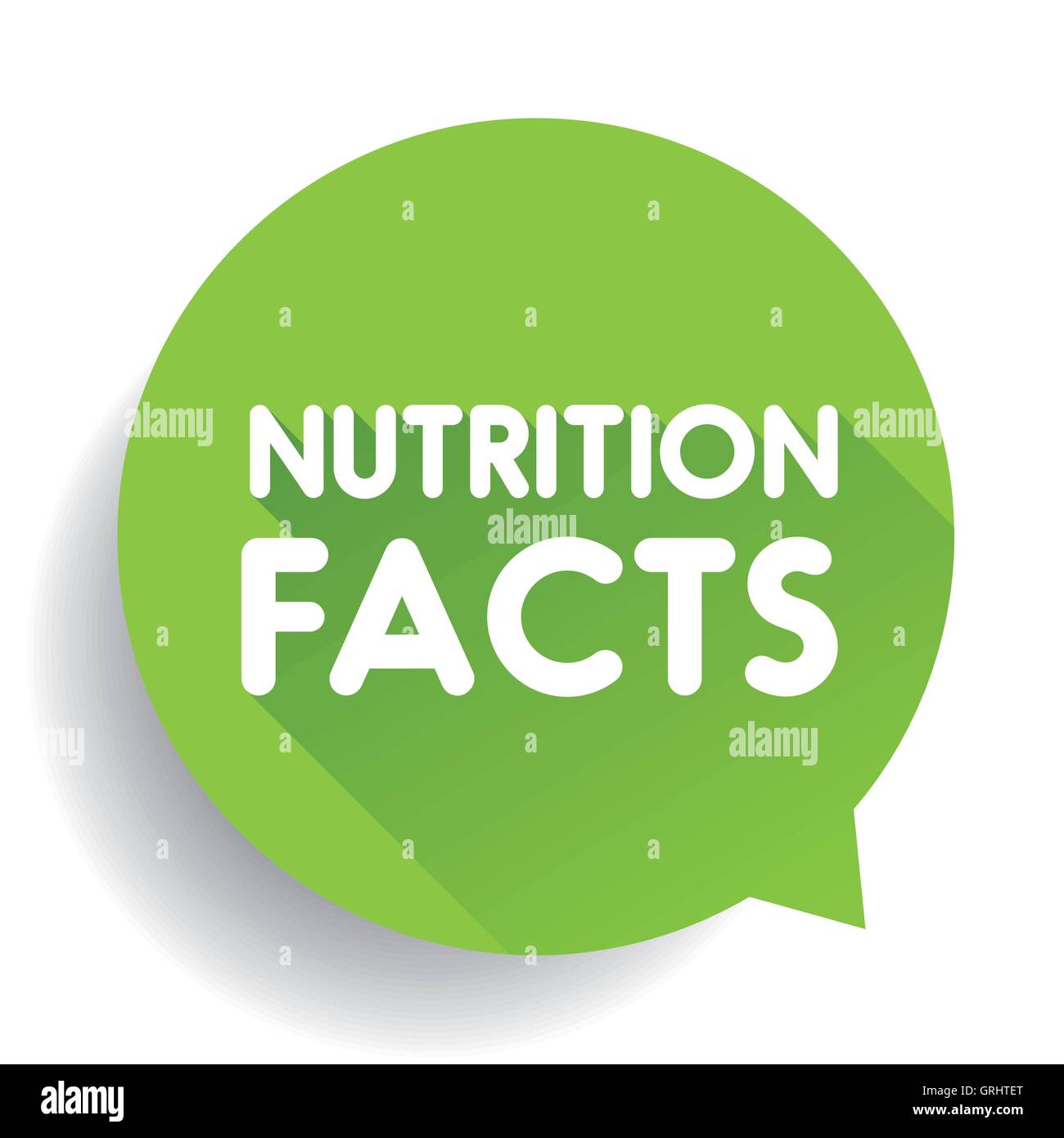 Nutrition facts label sign vector Stock Vector Image & Art - Alamy
