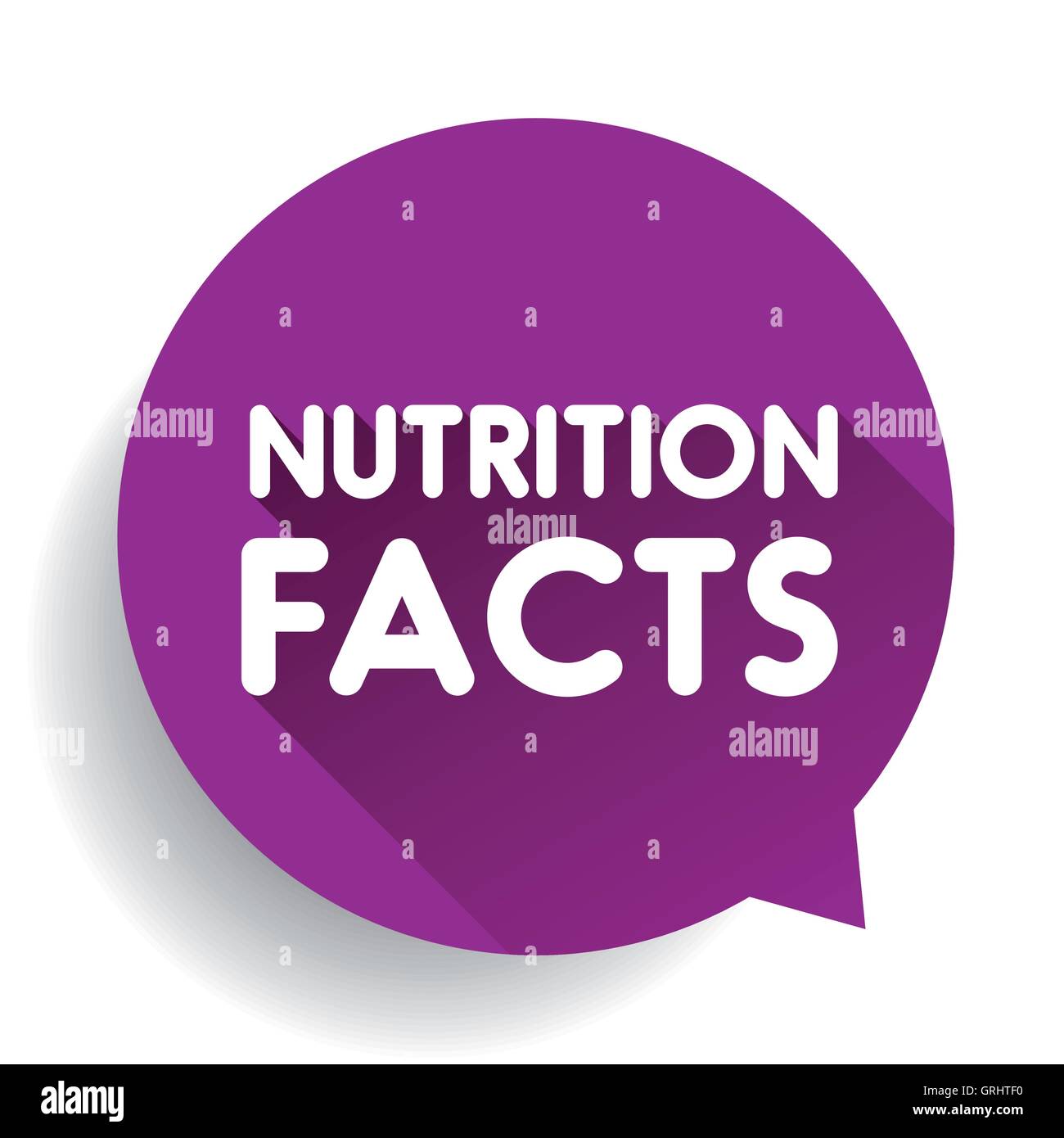 Nutrition facts label sign vector Stock Vector Image & Art - Alamy