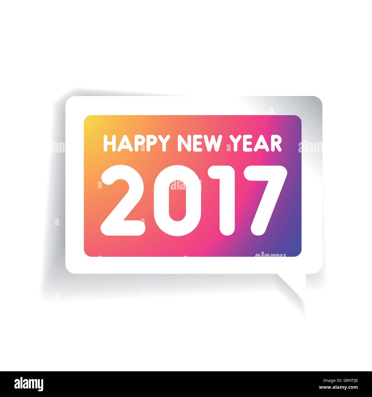 Happy new year 2017 Stock Vector Images - Alamy