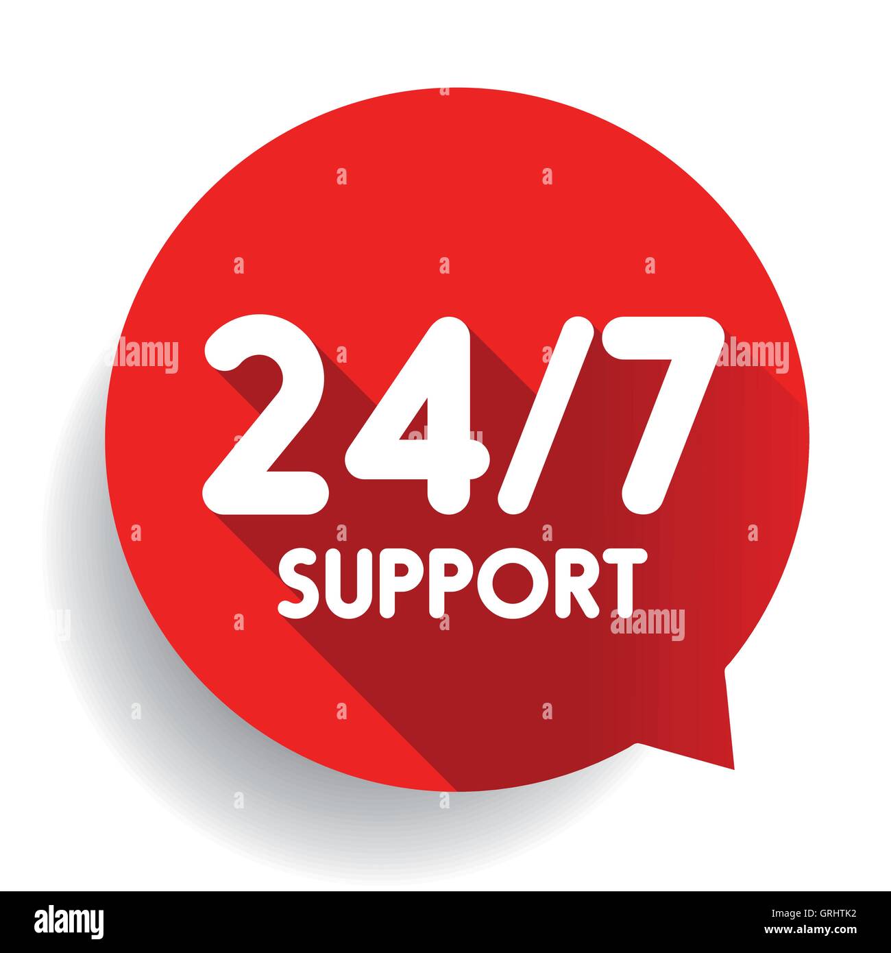 Customer support crm call Stock Vector Images - Alamy