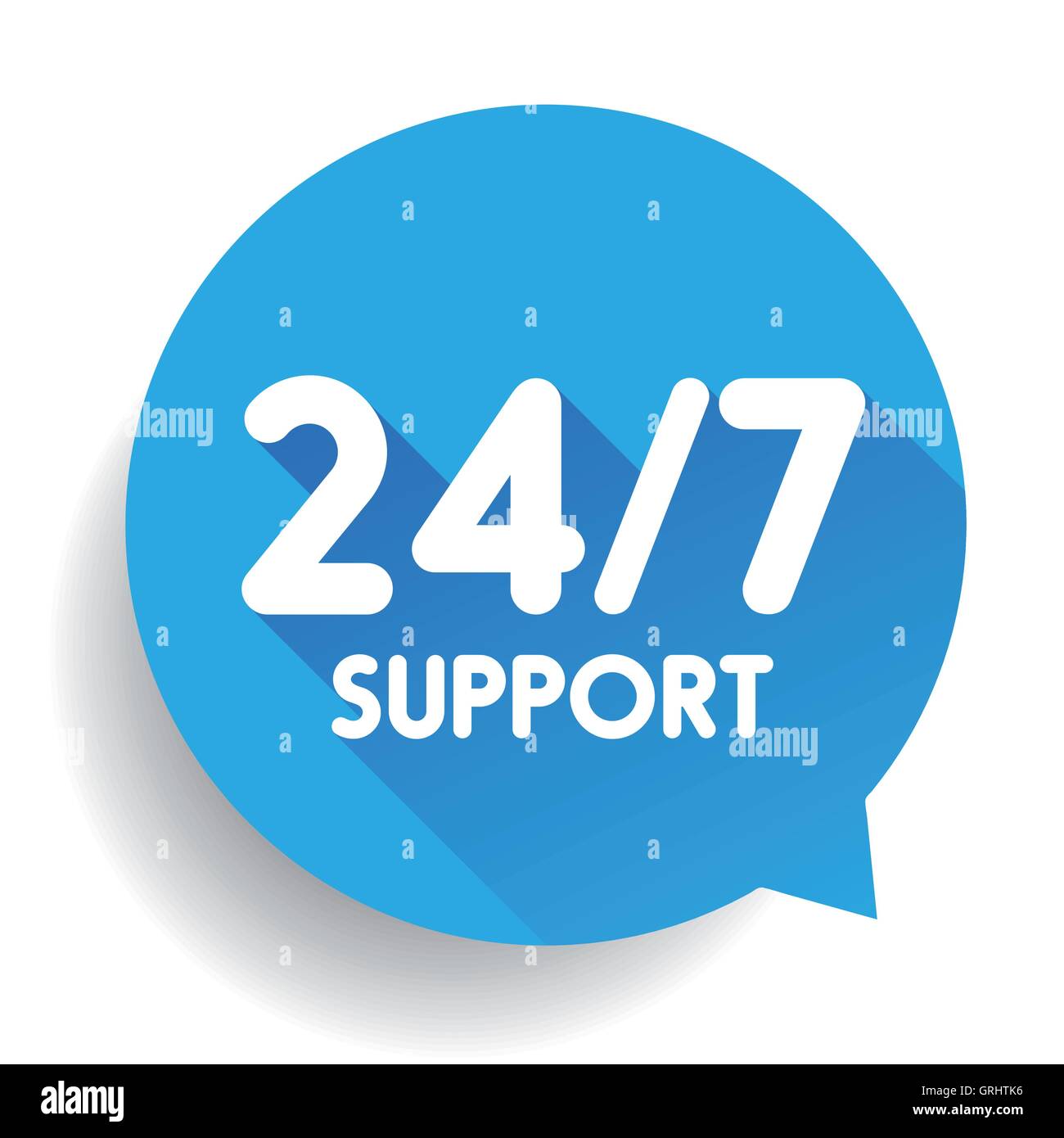 Customer support crm call Stock Vector Images - Alamy