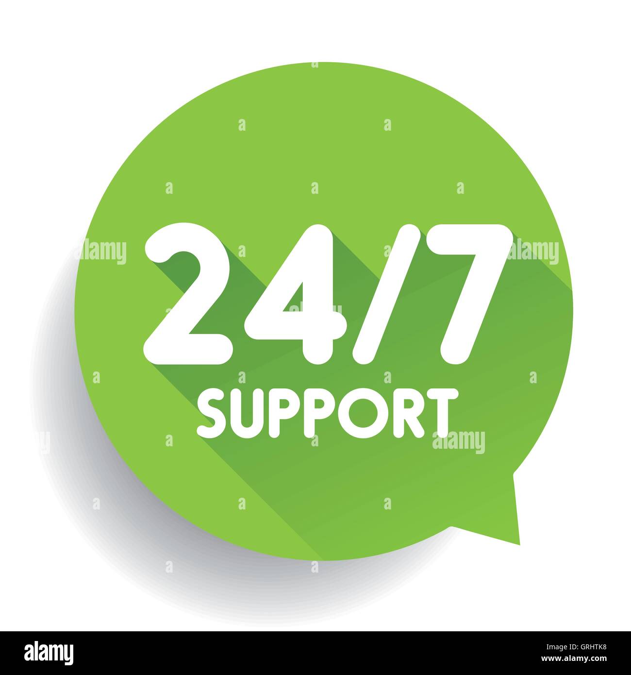 Customer support crm call Stock Vector Images - Alamy