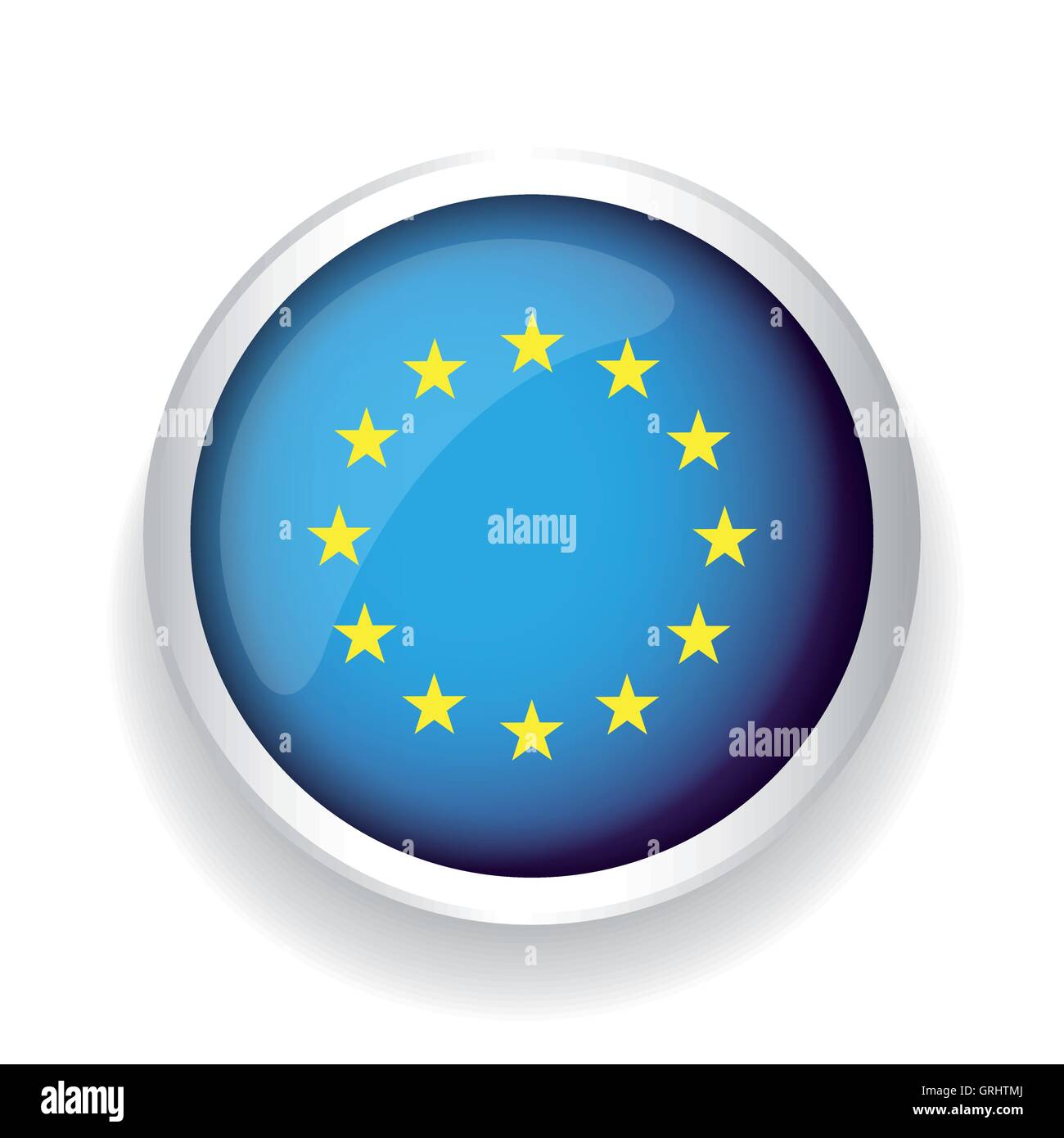 Europe flag (EU) vector Stock Vector Image & Art - Alamy