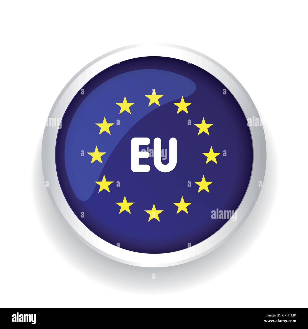 Europe flag (EU) vector Stock Vector Image & Art - Alamy