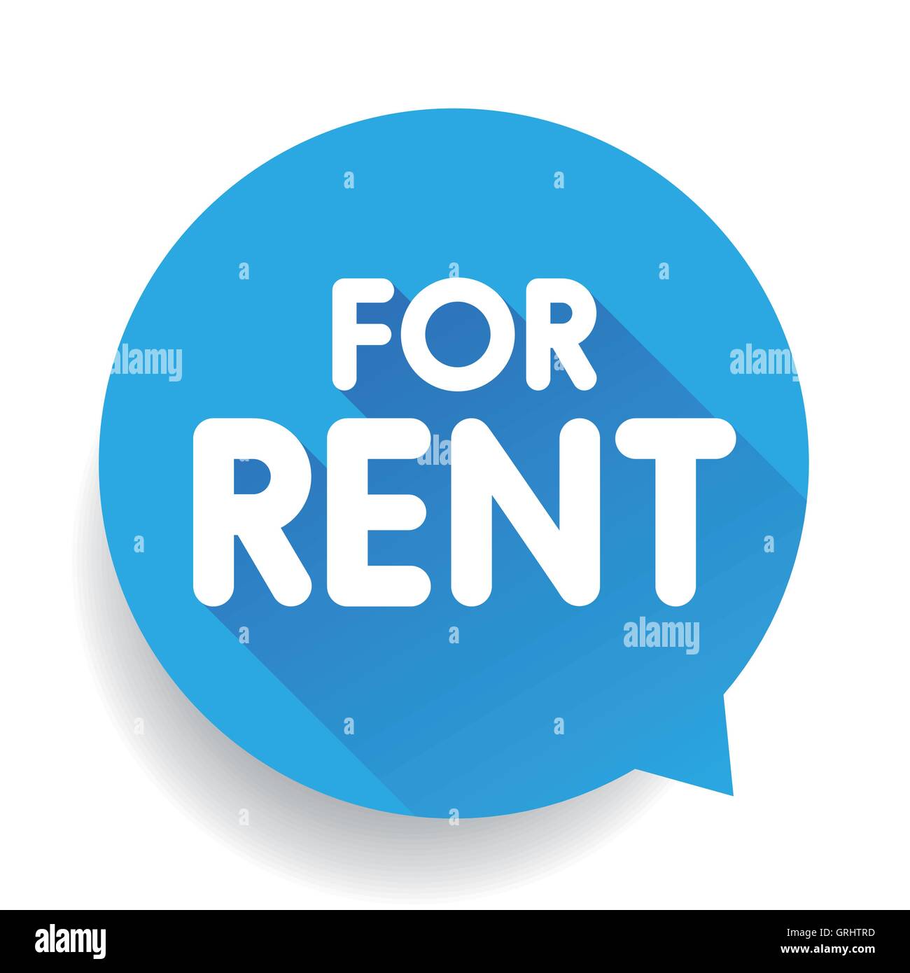 For Rent sticker vector Stock Vector Image & Art - Alamy