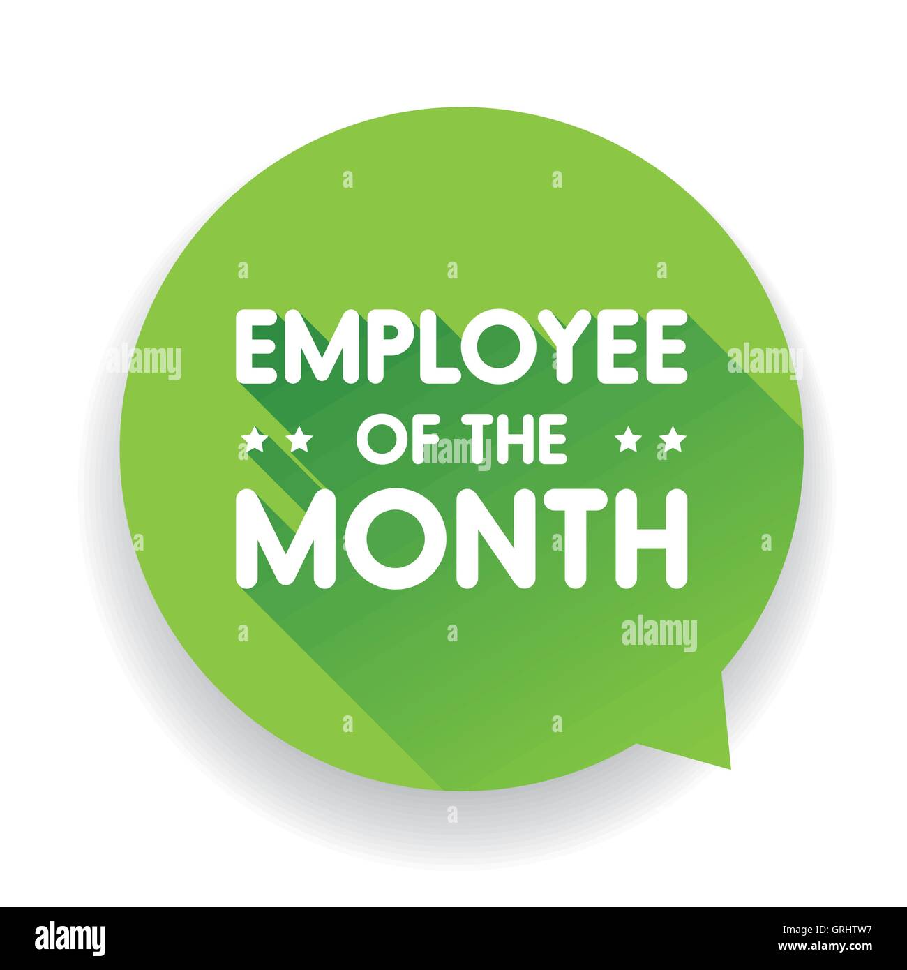 Employee of the month label Stock Vector Image & Art - Alamy