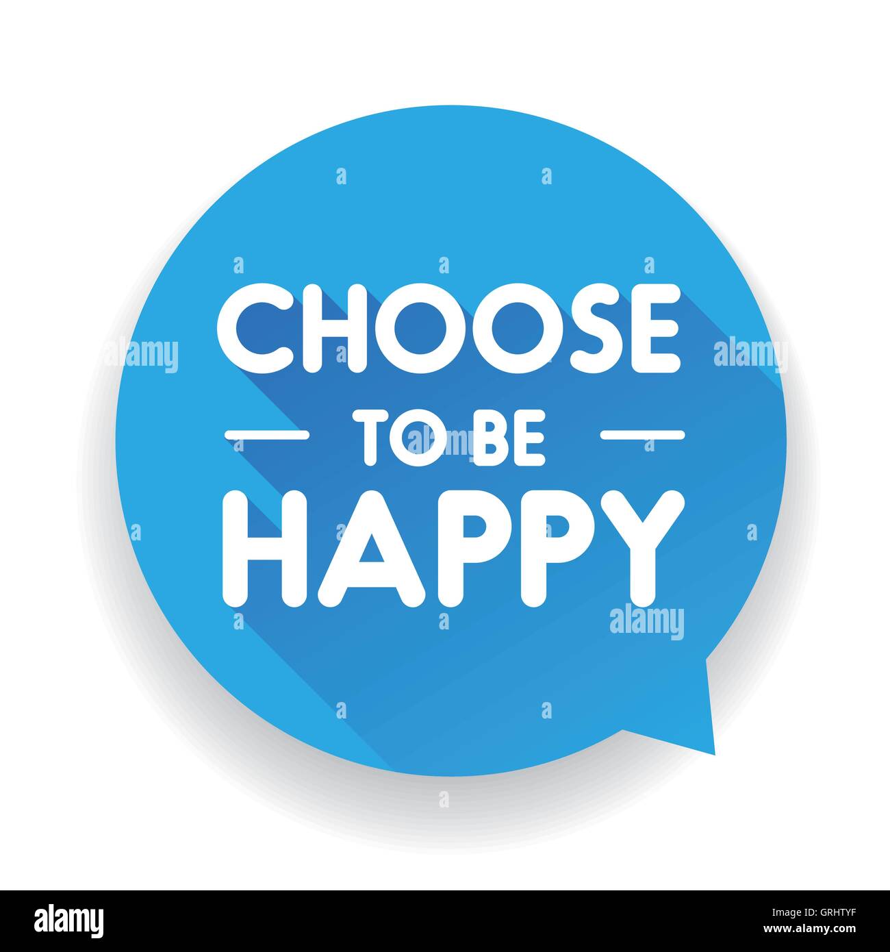 Choose your attitude Stock Vector Images - Alamy