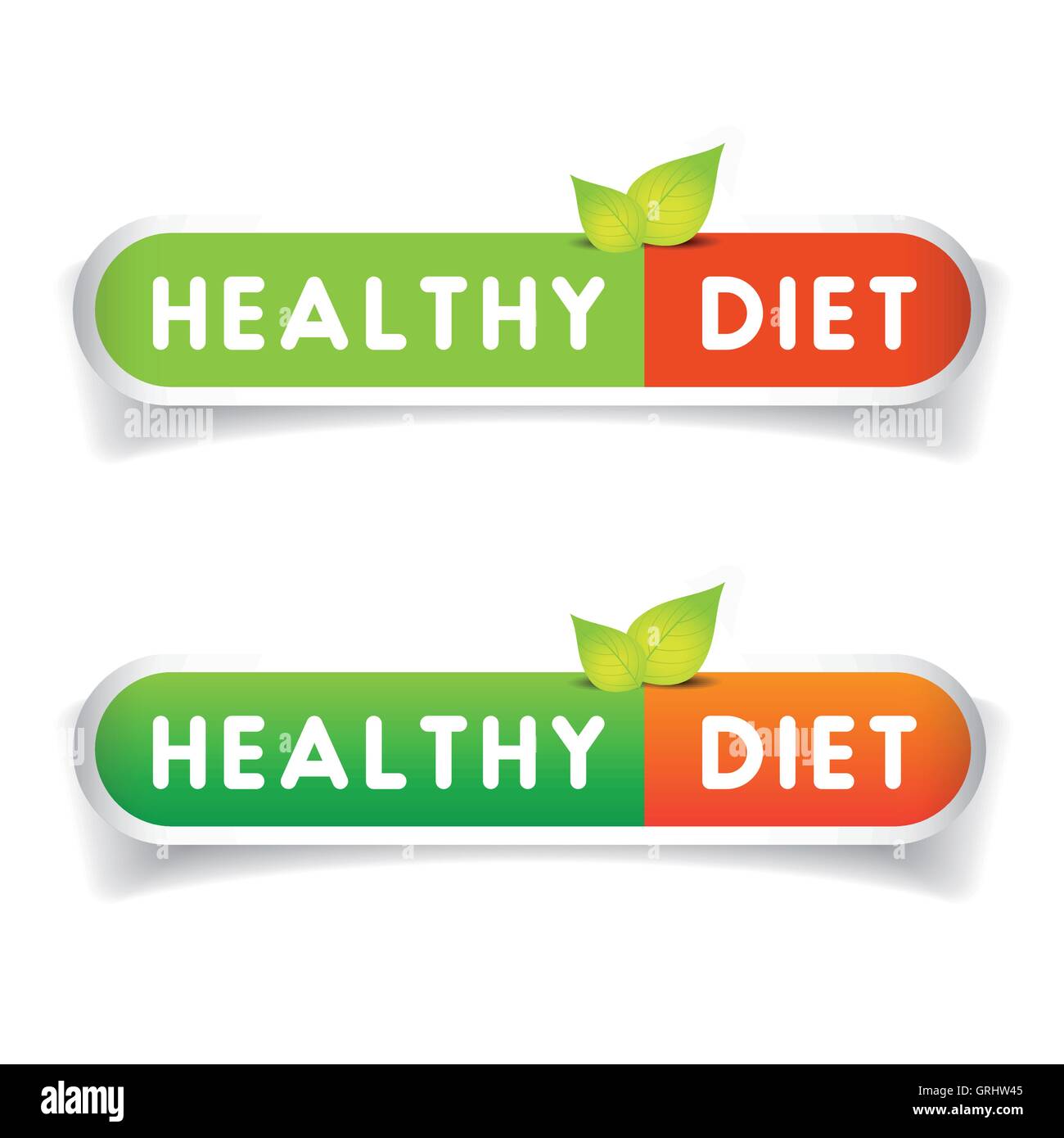 Healthy Diet label vector Stock Vector Image & Art - Alamy