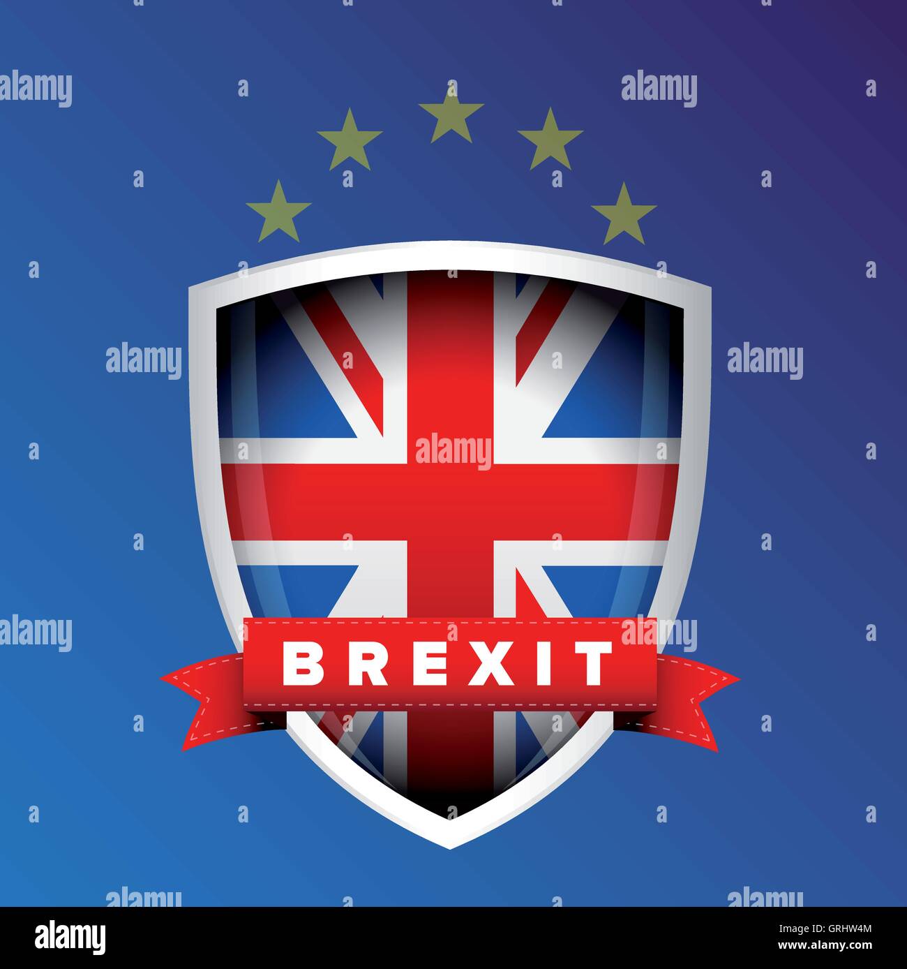 Leaving europe sign Stock Vector Images - Alamy