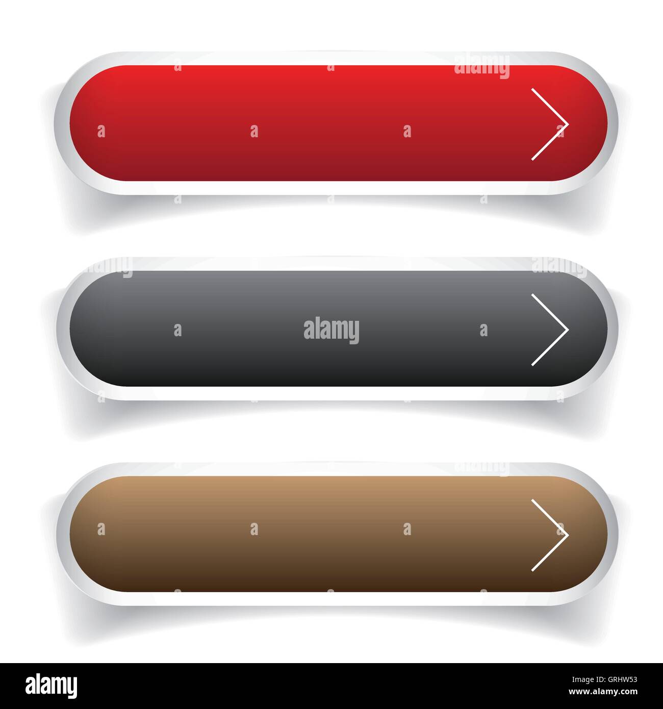 Vector button set Stock Vector Image & Art - Alamy