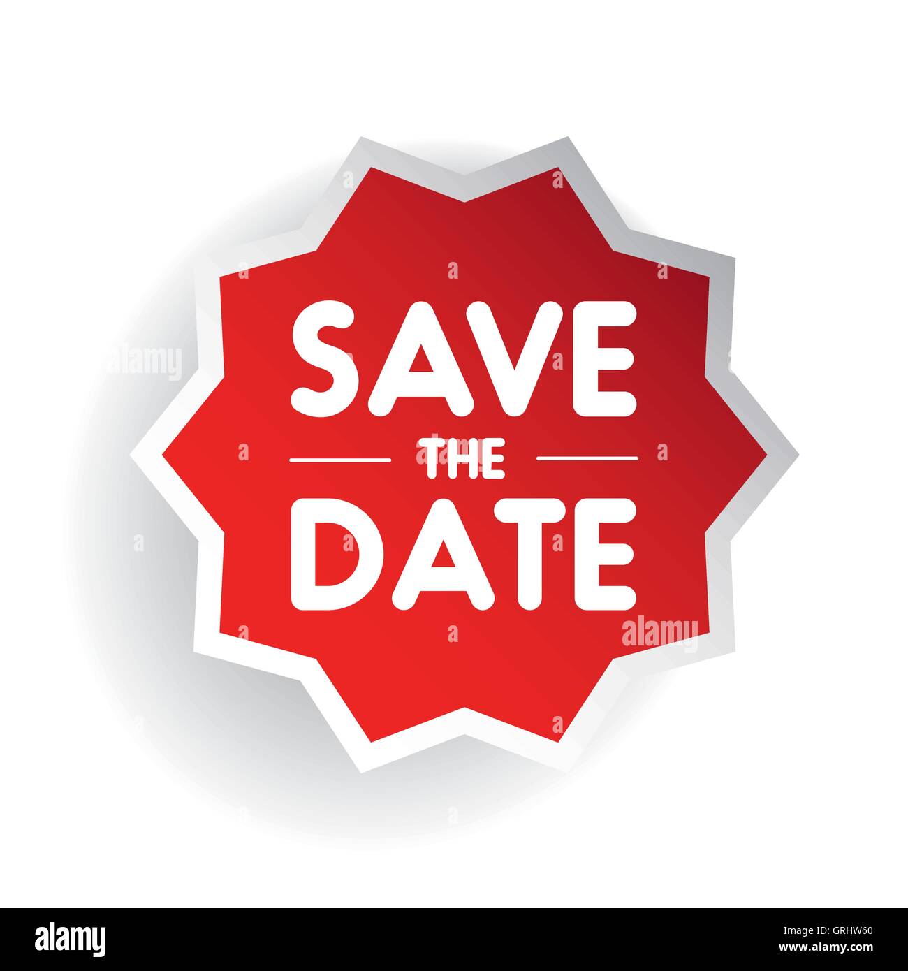 Save the Date vector star Stock Vector Image & Art - Alamy