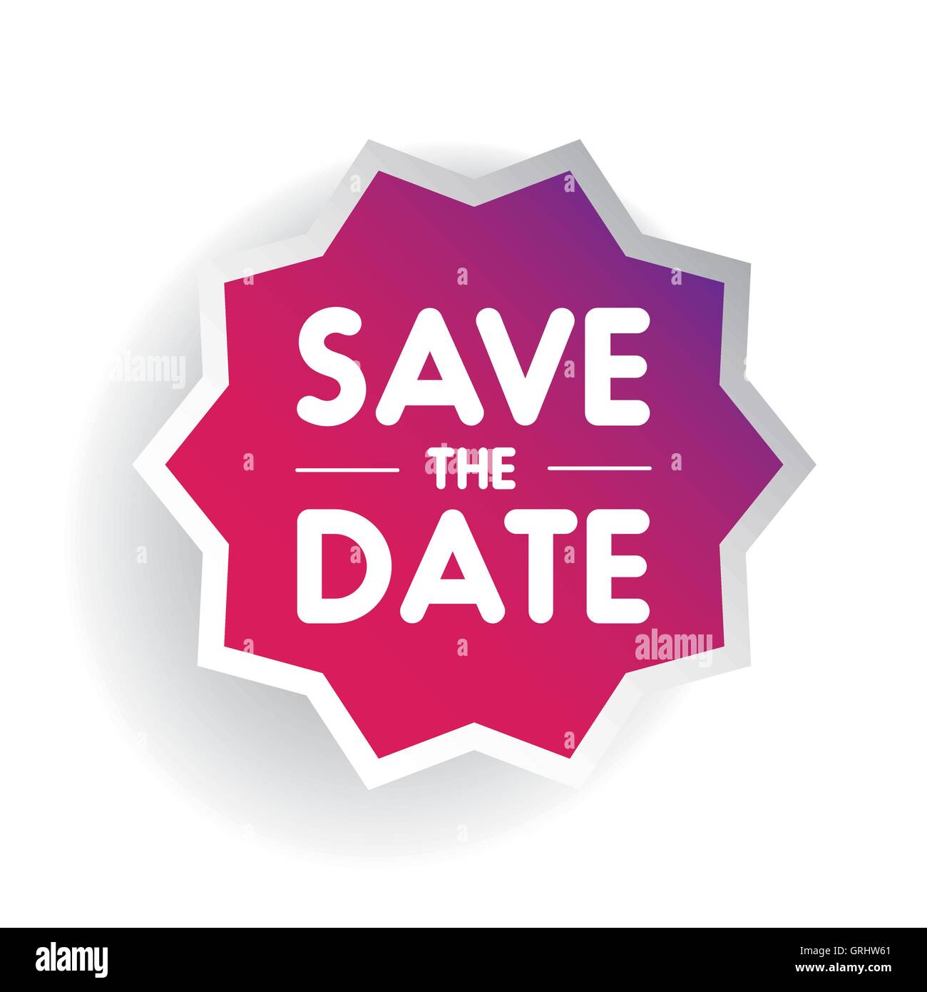 Save the Date vector star Stock Vector Image & Art - Alamy