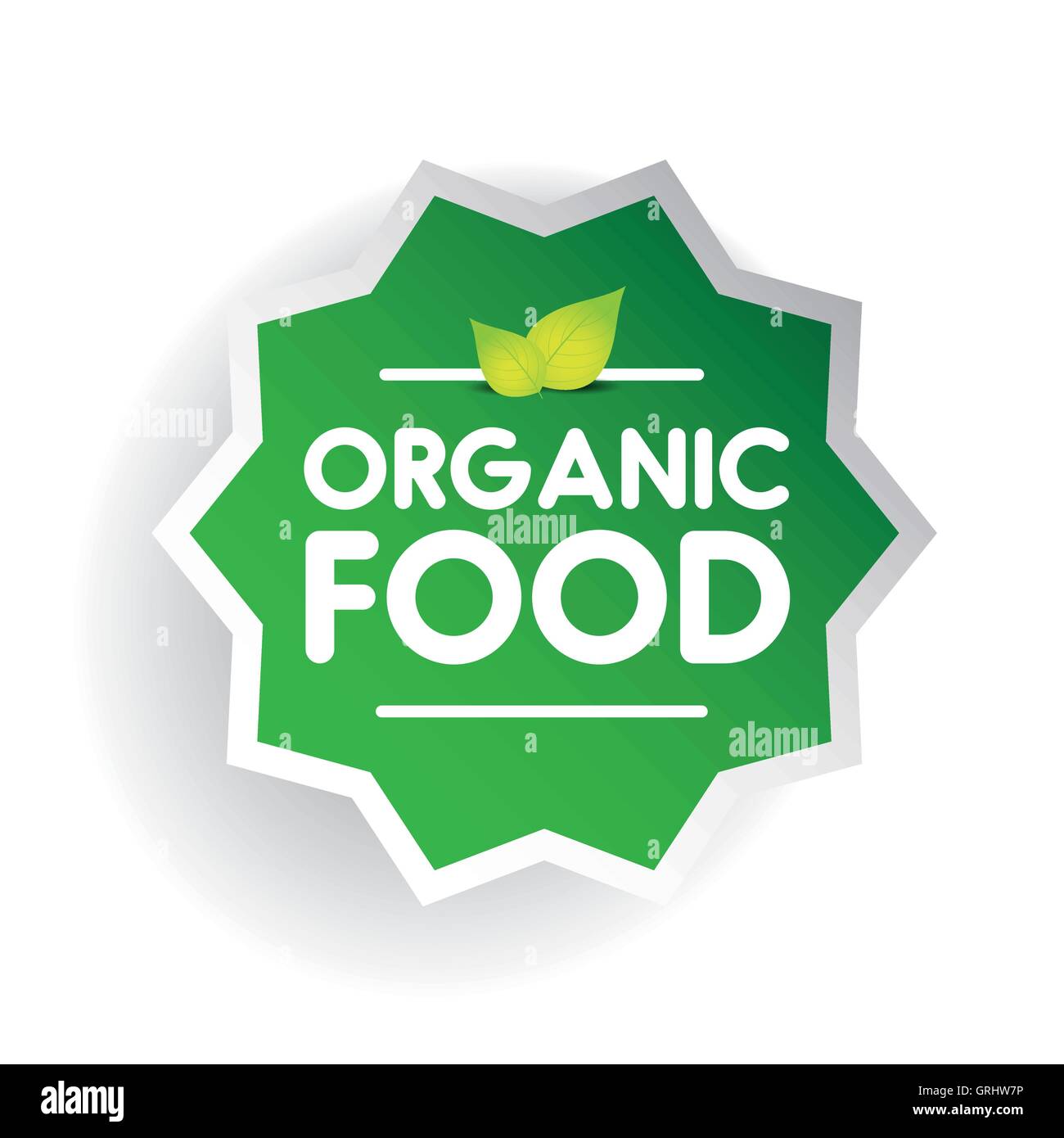 Green star label Cut Out Stock Images & Pictures - Alamy