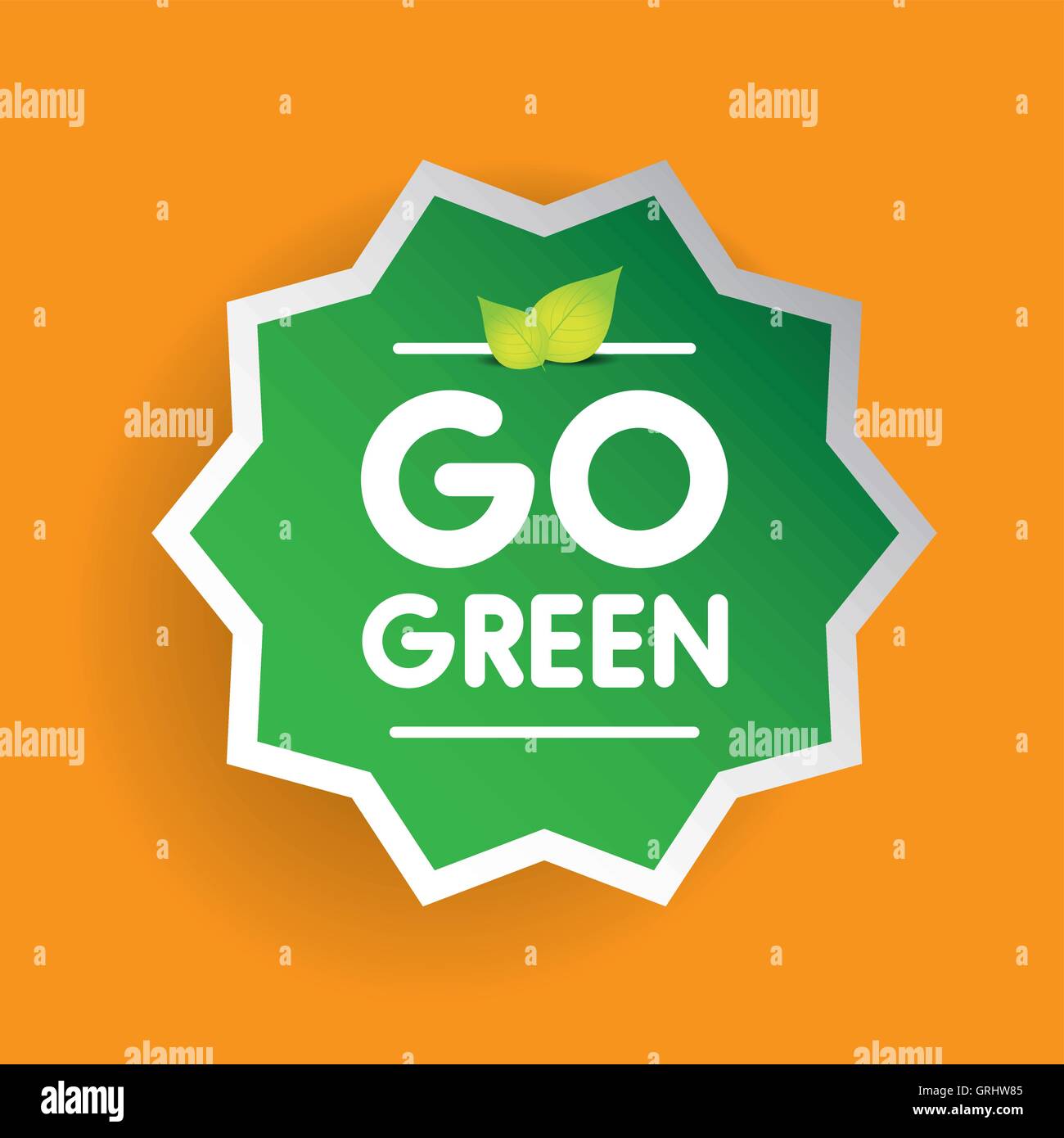Go Green vector label Stock Vector Image & Art - Alamy Go Green vector label Stock Vector Image & Art - Alamy