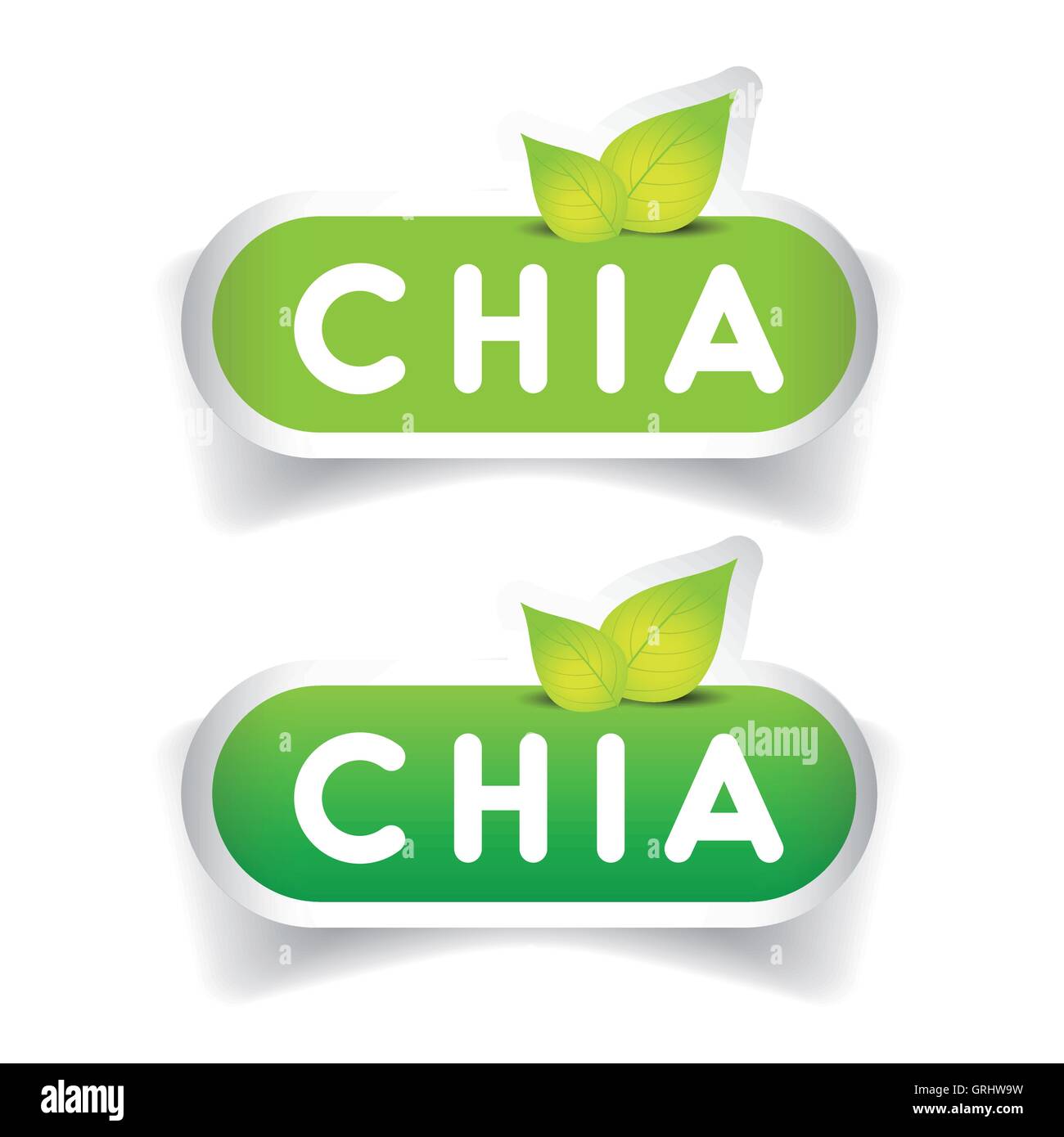 Chia sign label vector Stock Vector Image & Art - Alamy
