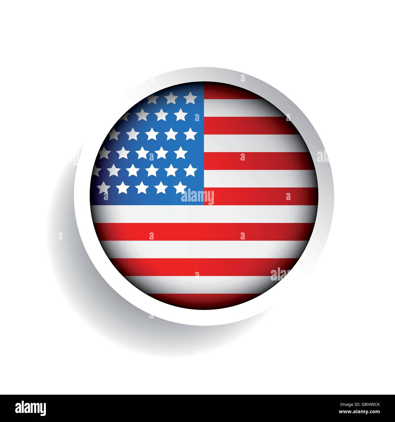 Button usa hi-res stock photography and images - Alamy