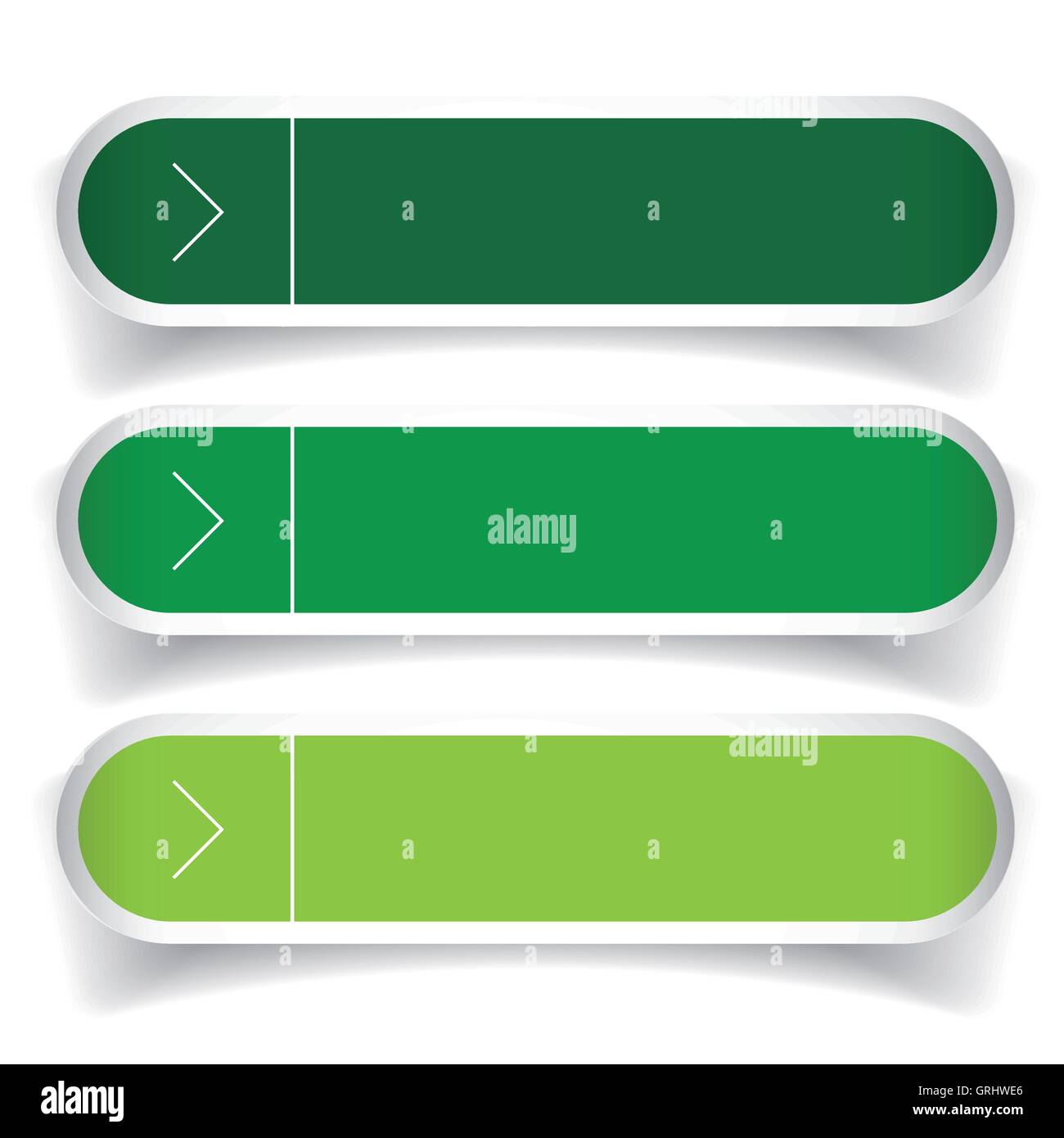 Empty web buttons vector - green Stock Vector Image & Art - Alamy