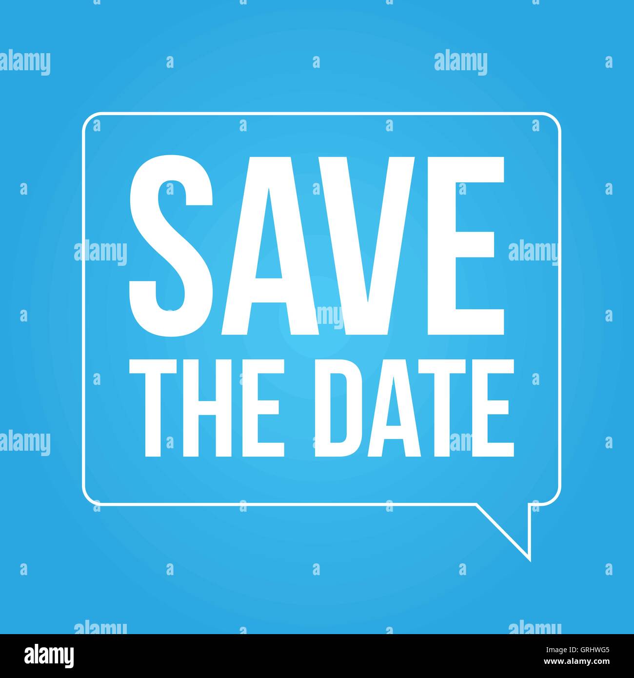 Save the Date vector speech bubble Stock Vector Image & Art - Alamy