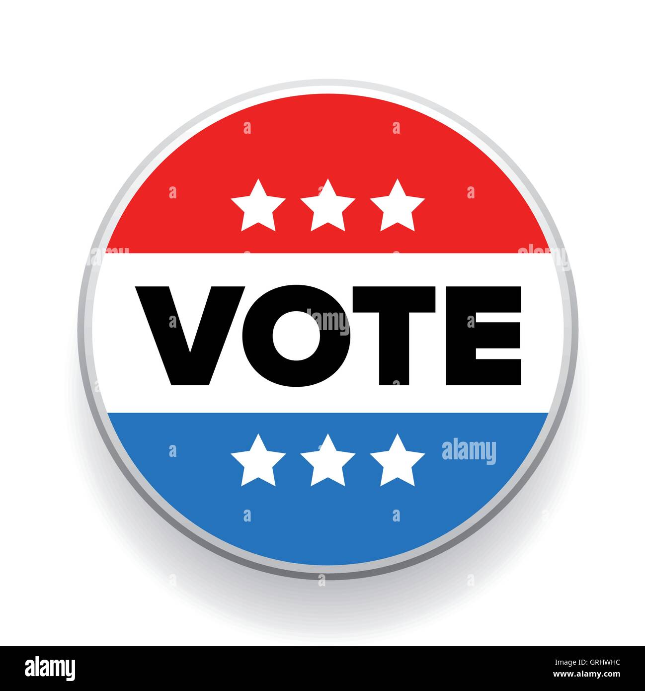 Vote Button Clip Art
