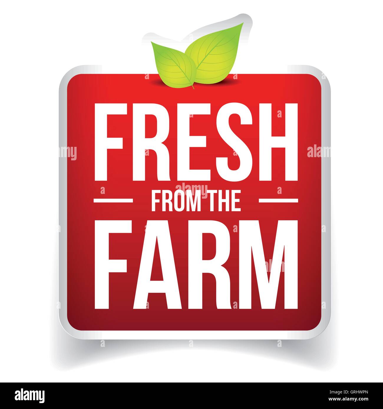Farm fresh stamp hi-res stock photography and images - Alamy