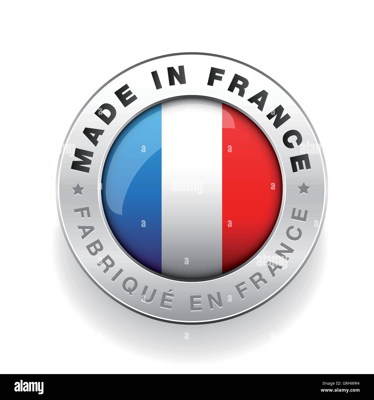 Made in France vector button Stock Vector Image & Art - Alamy