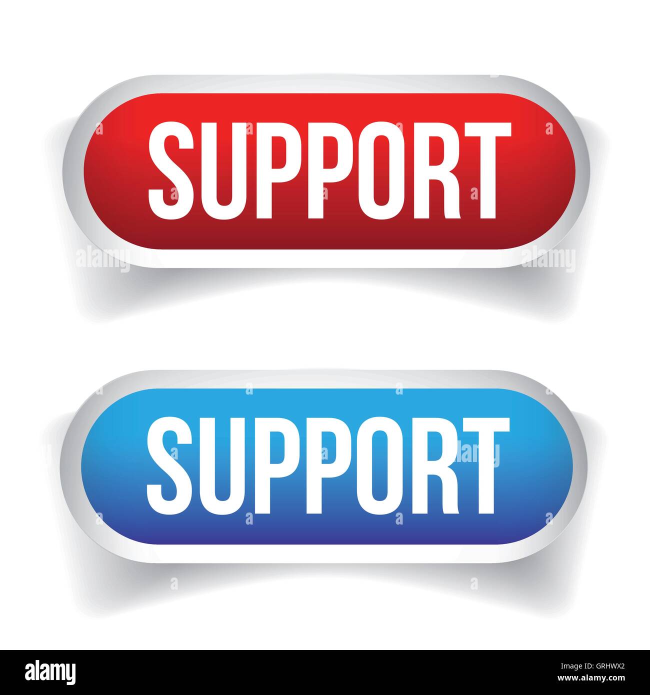 Support modern design glossy Cut Out Stock Images & Pictures - Alamy