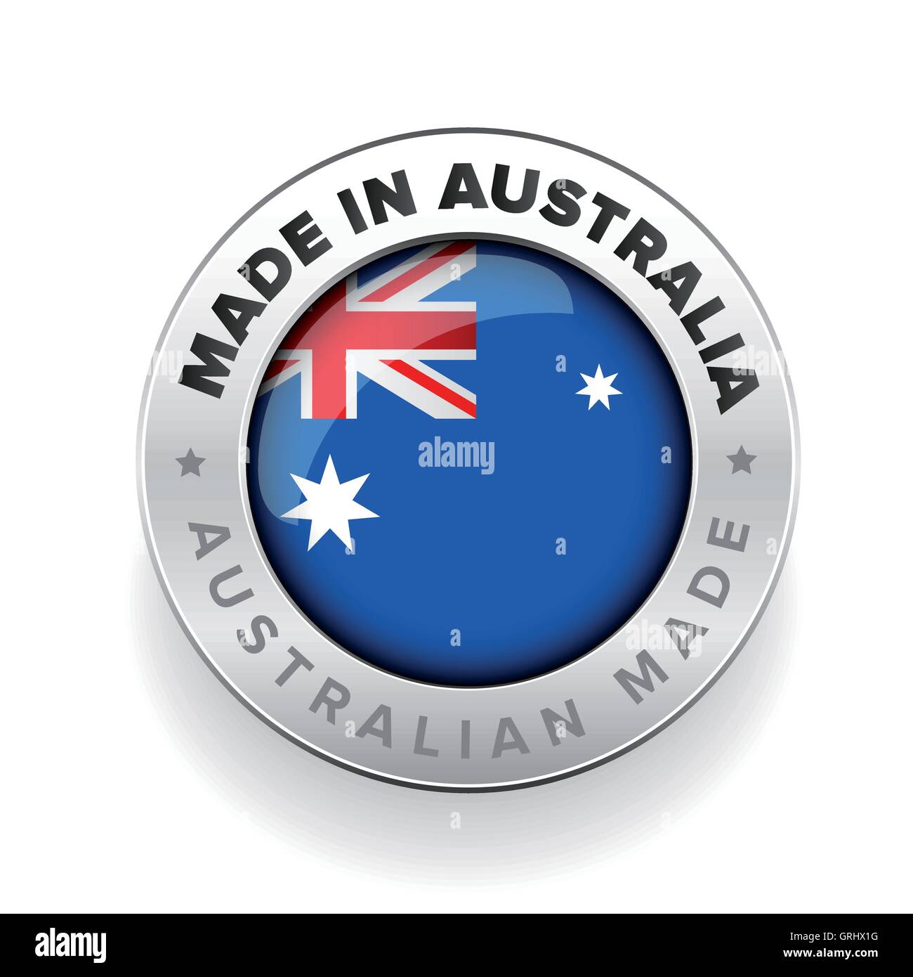 Made in Australia. Australian made Stock Vector Image & Art - Alamy